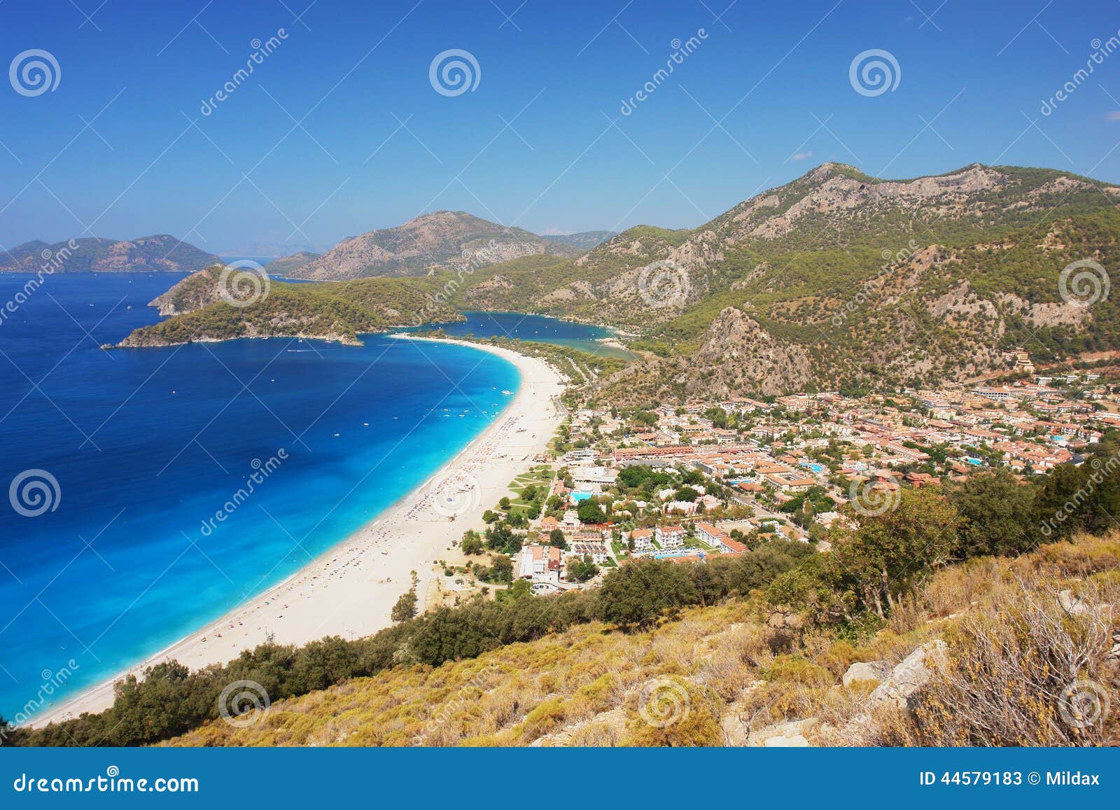 Oludeniz, Turkey stock image. Image of coast, coastline - 44579183