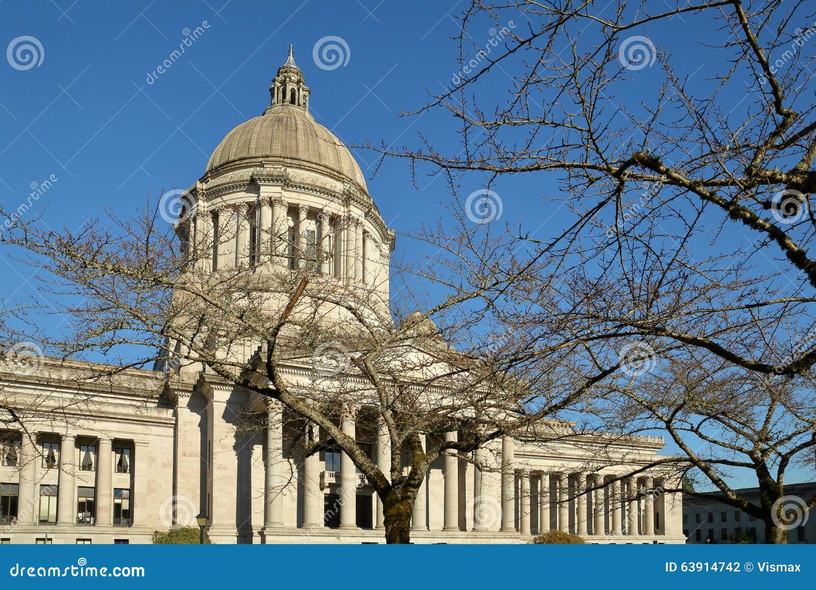 Olympia Washington Capital Building Dome Photo stock - Image du endroit ...