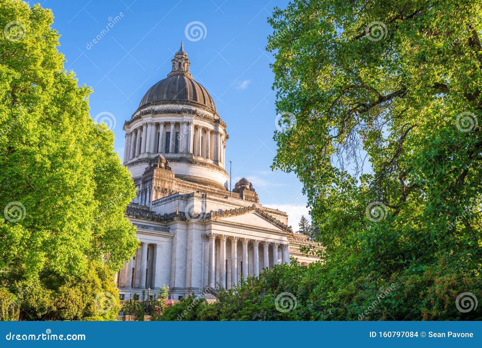 Olympia, Washington, USA at the State Capitol Stock Photo - Image of ...