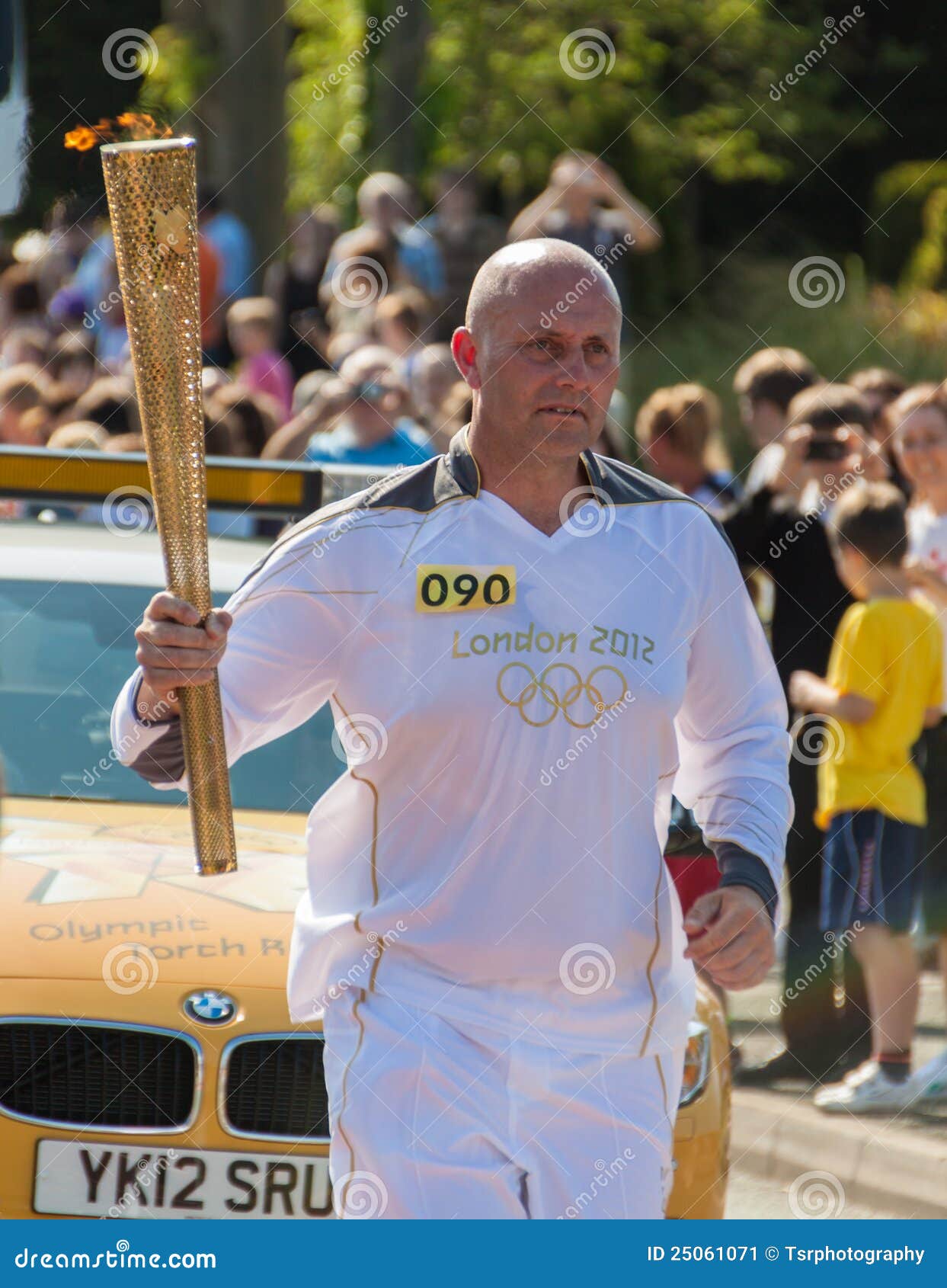Olympic 2012 Torch Relay Runner Editorial Photo - Image of britain ...