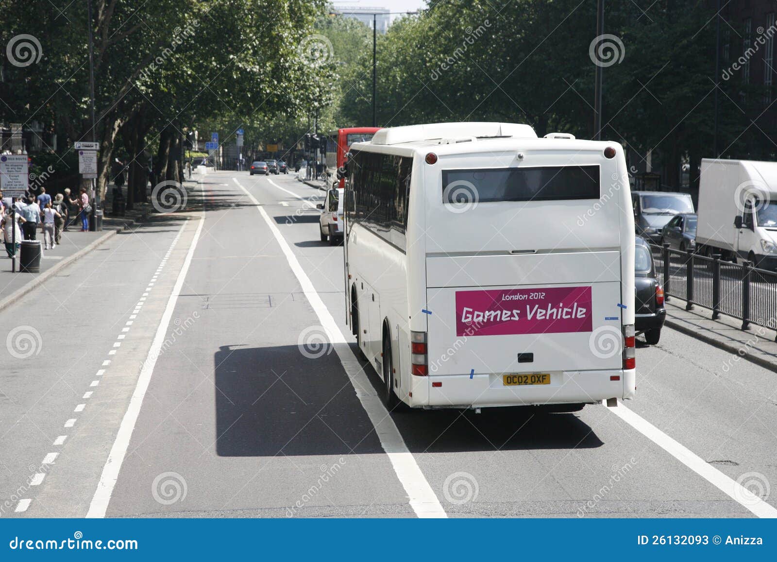Olympic athletes bus editorial stock photo. Image of preparation - 26132093