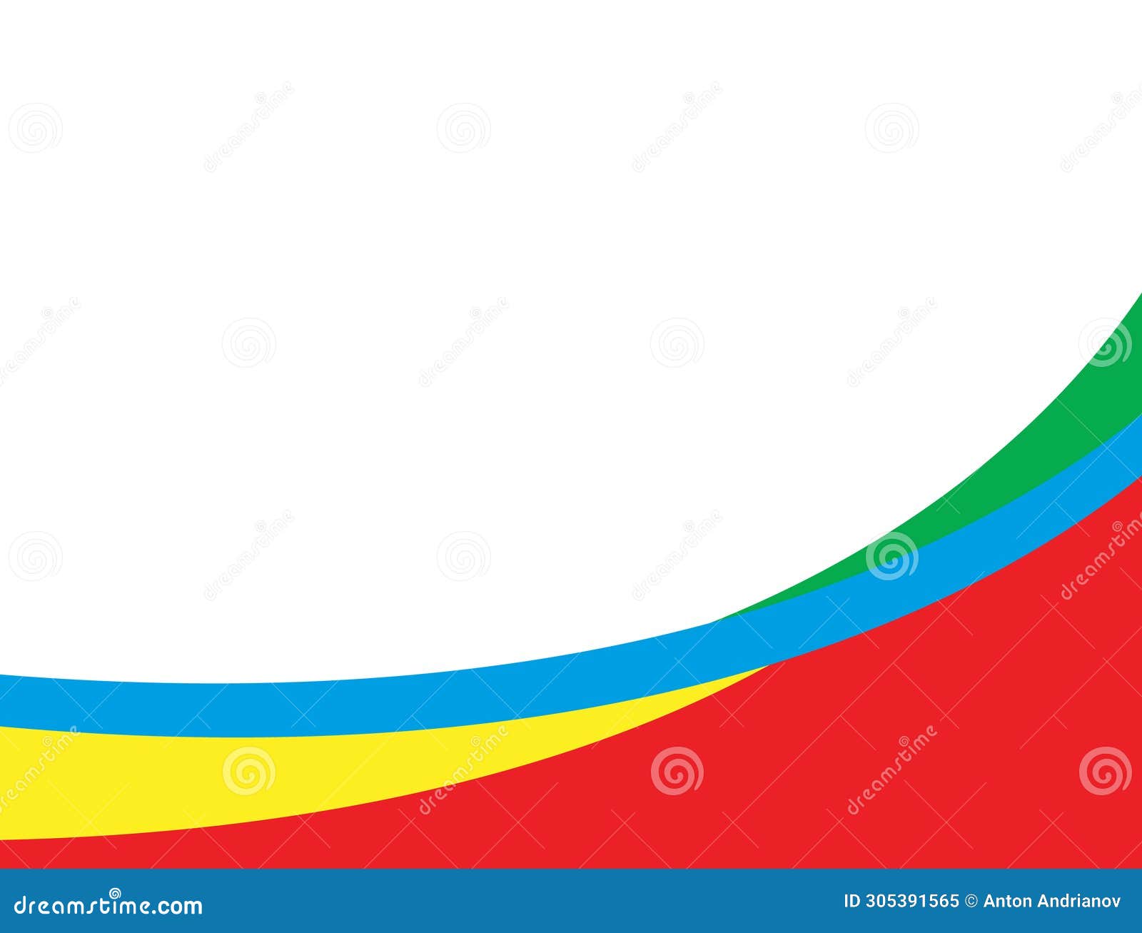 Olympic Background. Abstract Multicolored Background. Vector Graphics ...