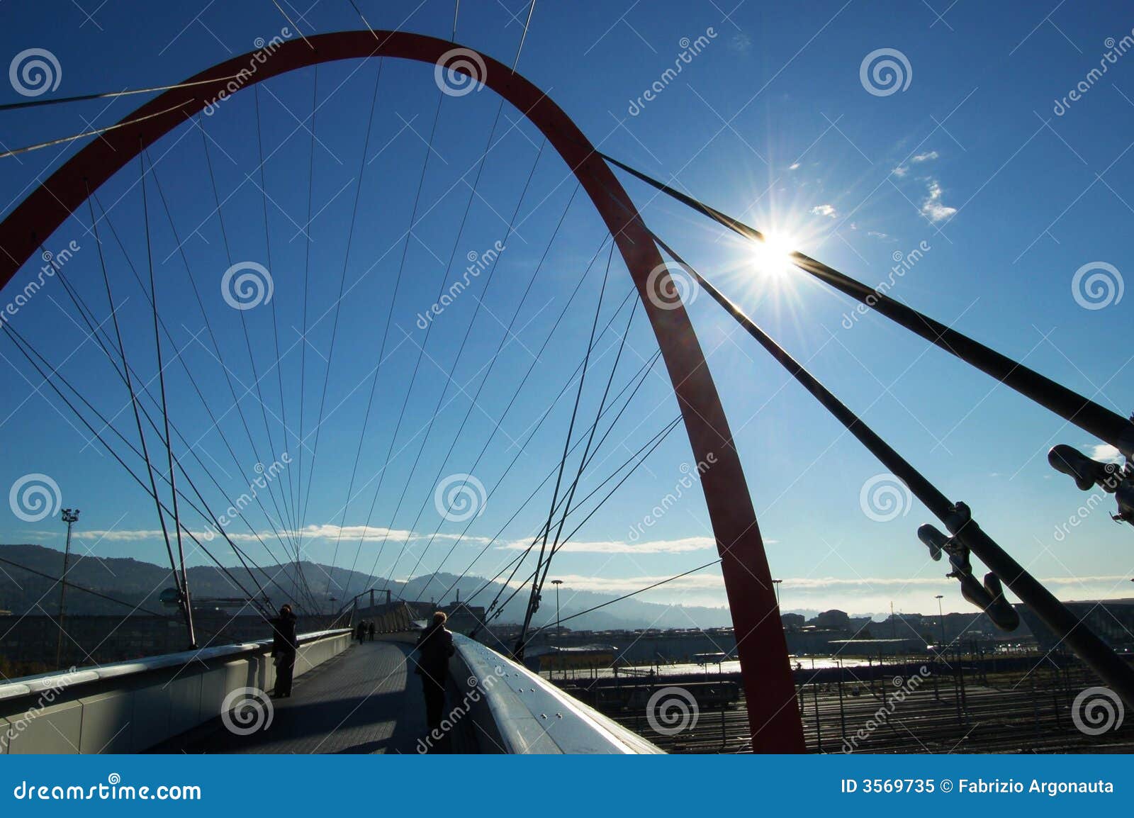 Olympic Bridge, Turin, Italy Stock Image - Image of uncovered, olympic ...