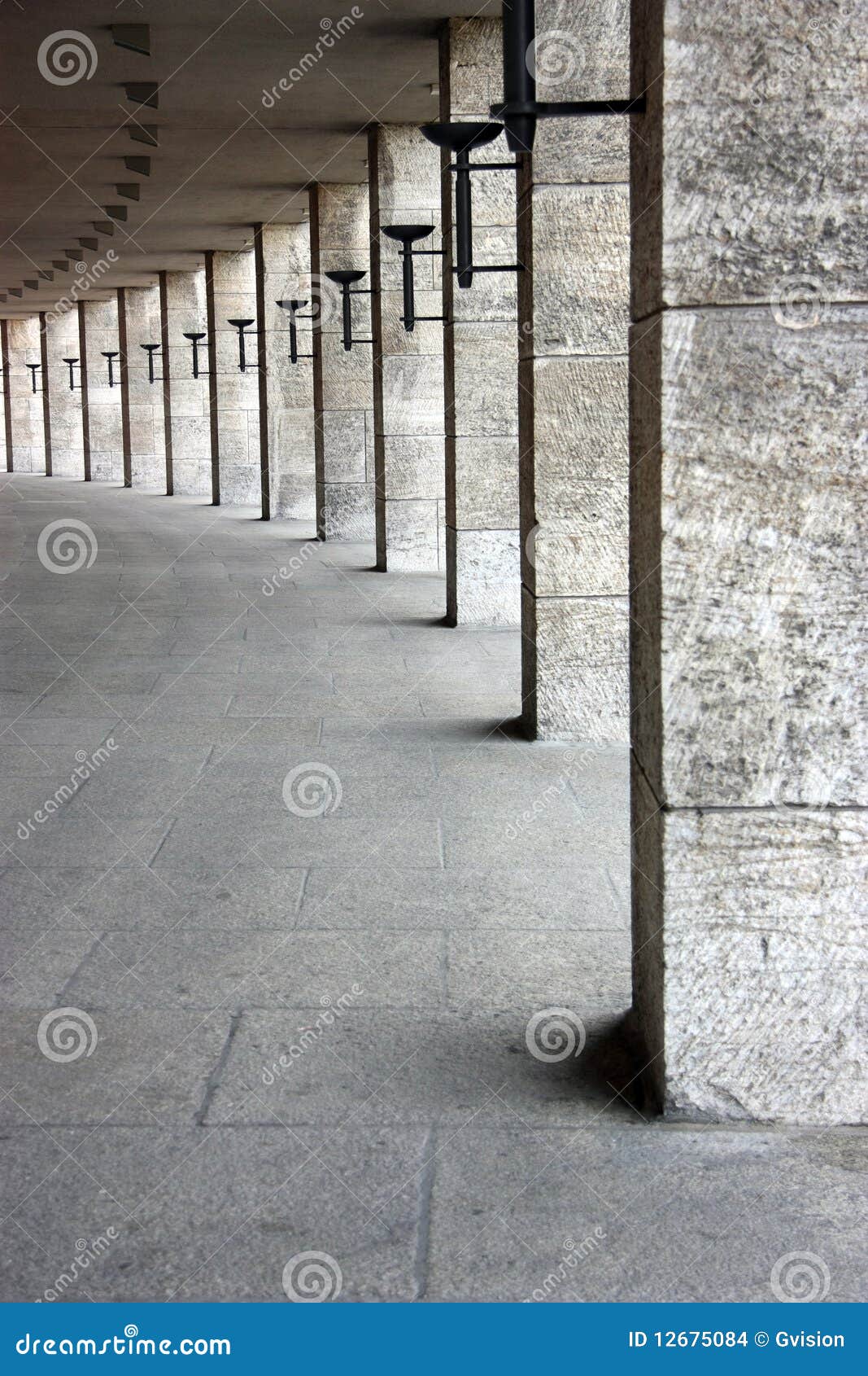 Olympic Columns Berlin stock photo. Image of detail, german - 12675084