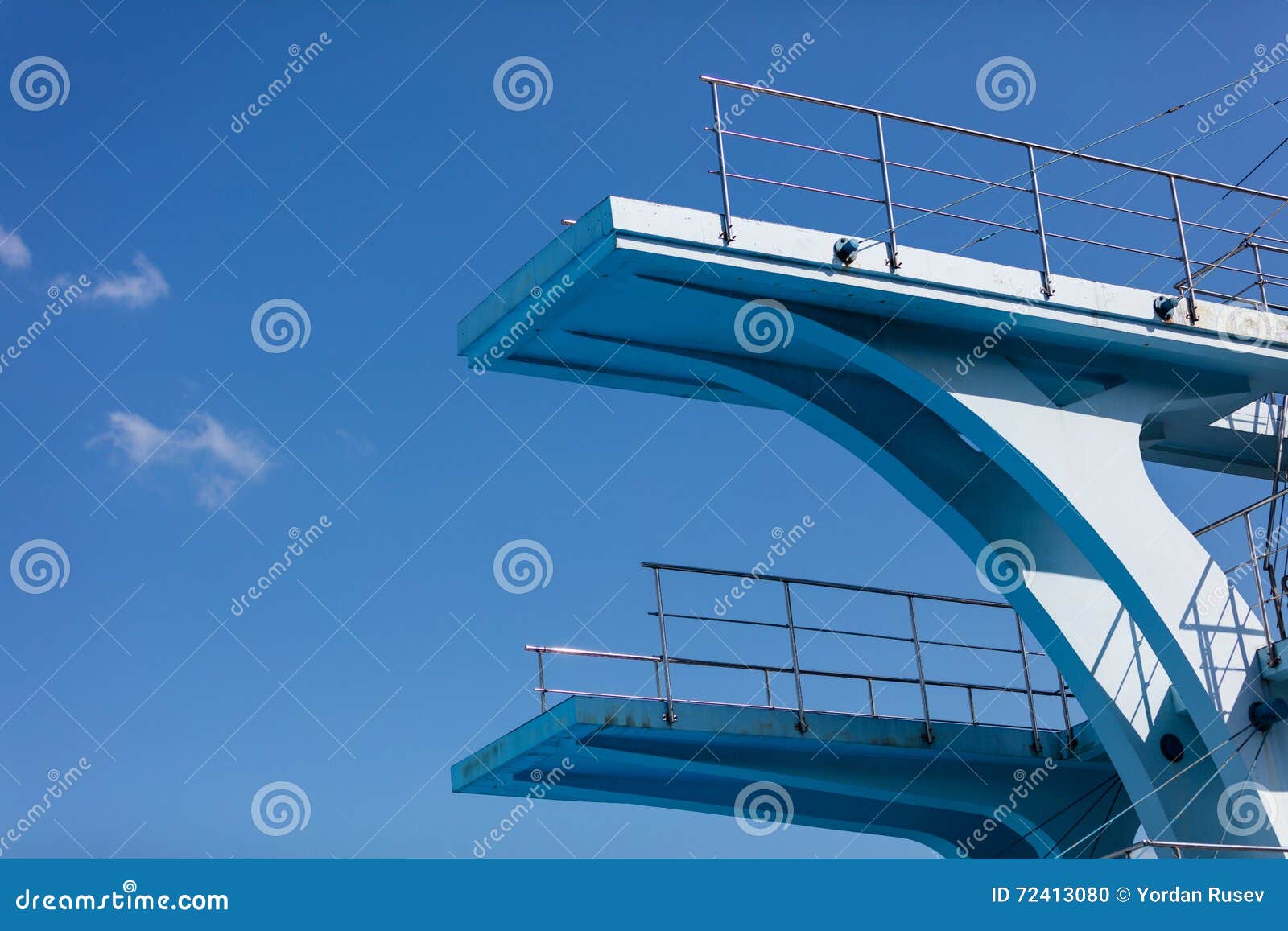 Diving Platform Stock Photography | CartoonDealer.com #7562984