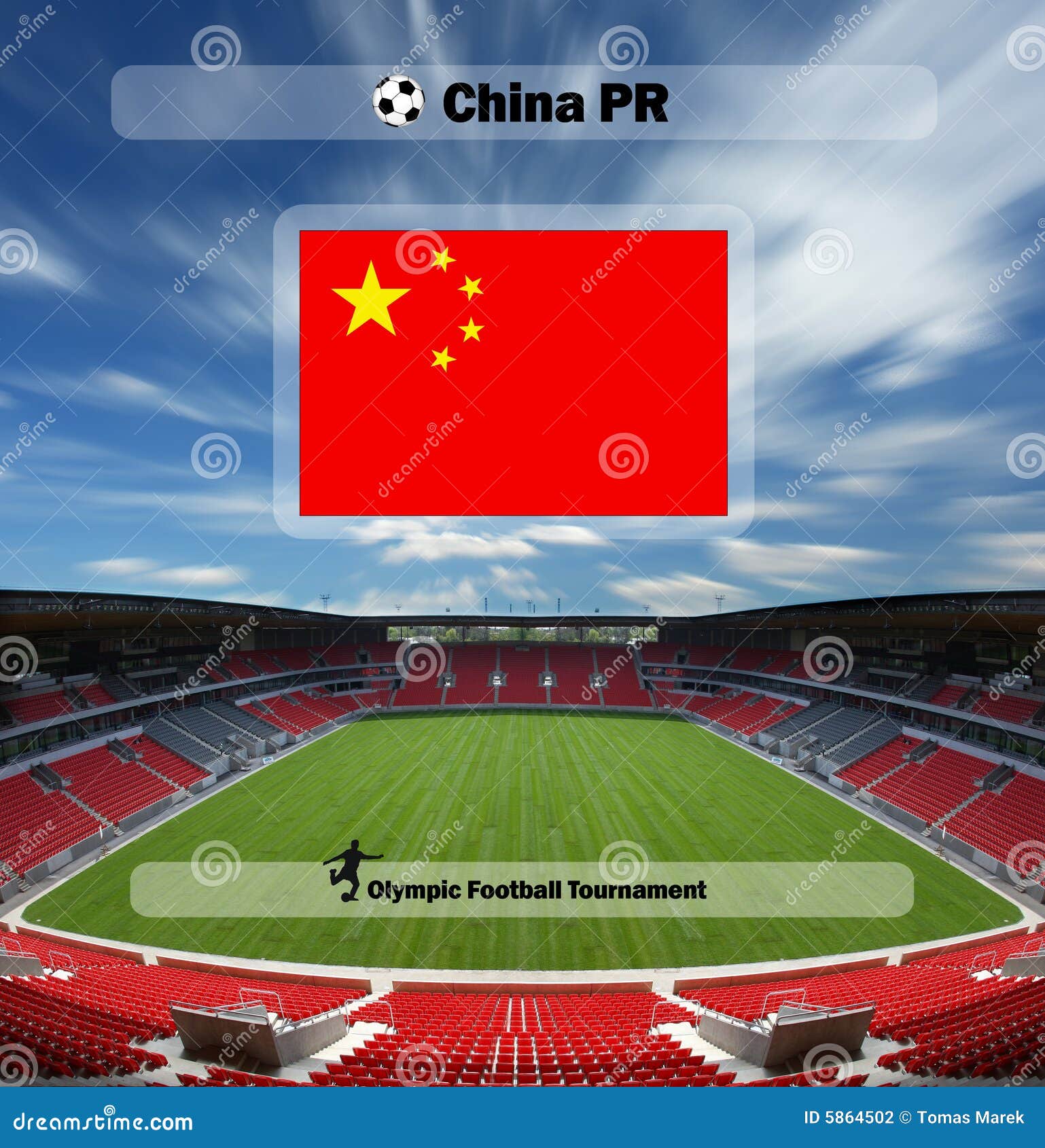 Olympic games - China stock illustration. Illustration of olympic - 5864502
