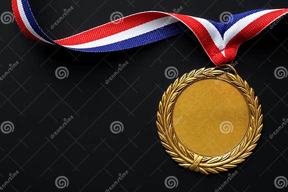 Olympic gold medal stock photo. Image of success, certificate - 25361746