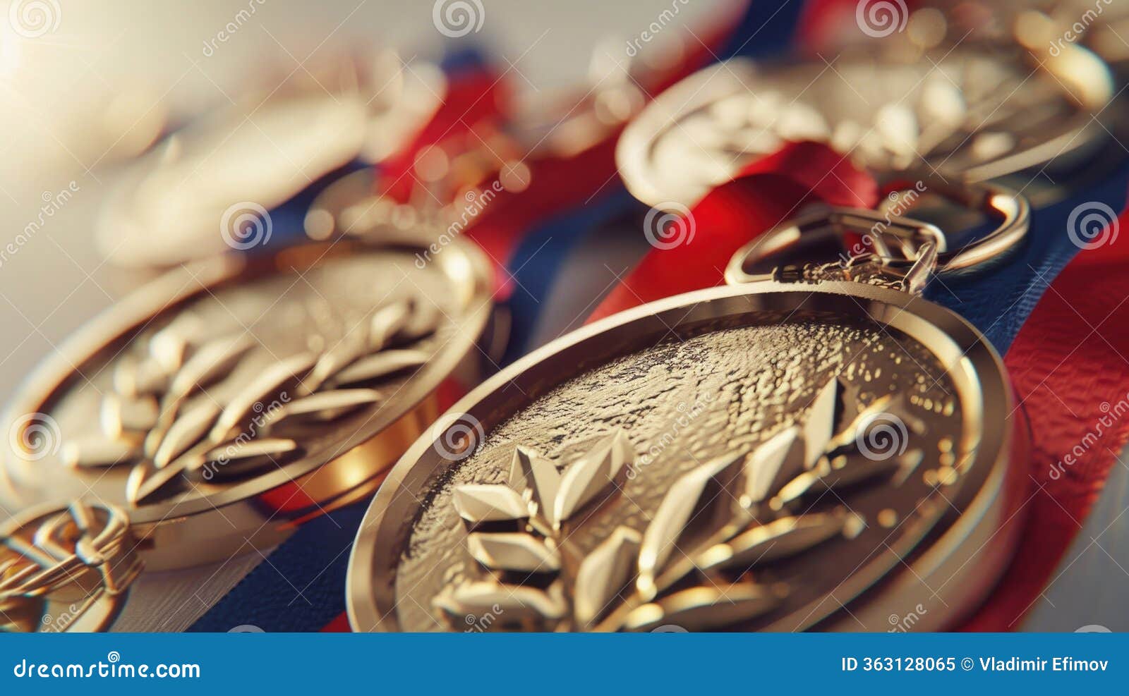 Olympic Gold Medals stock image. Image of athlete, achievement - 363128065