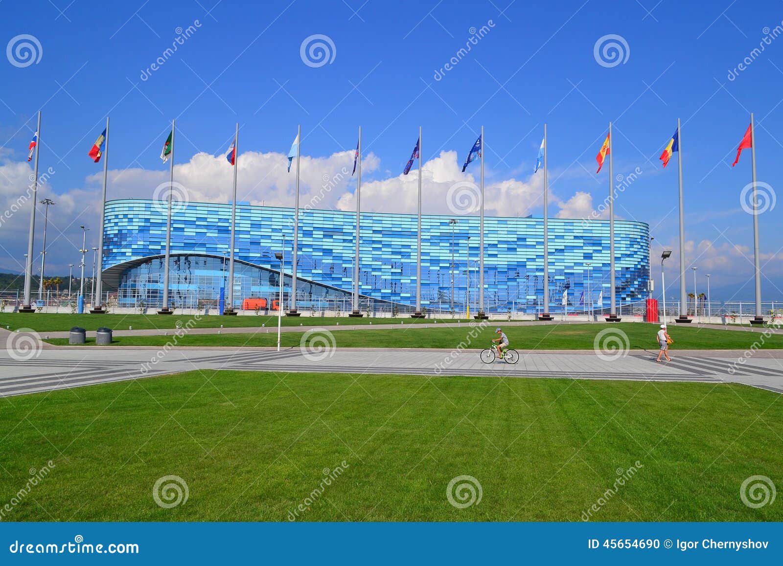 Olympic Park editorial image. Image of park, mountain - 45654690