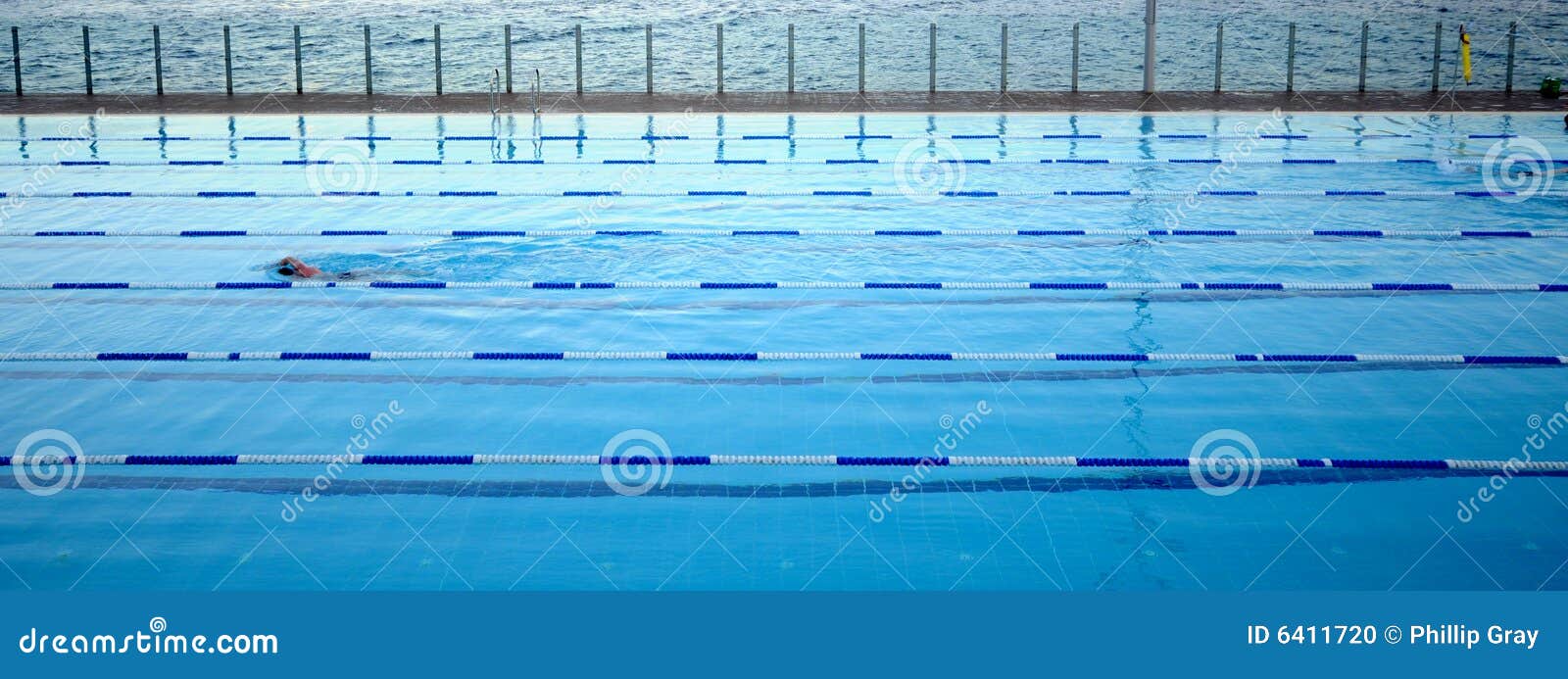 Olympic Pool stock photo. Image of lanes, sydney, training - 6411720