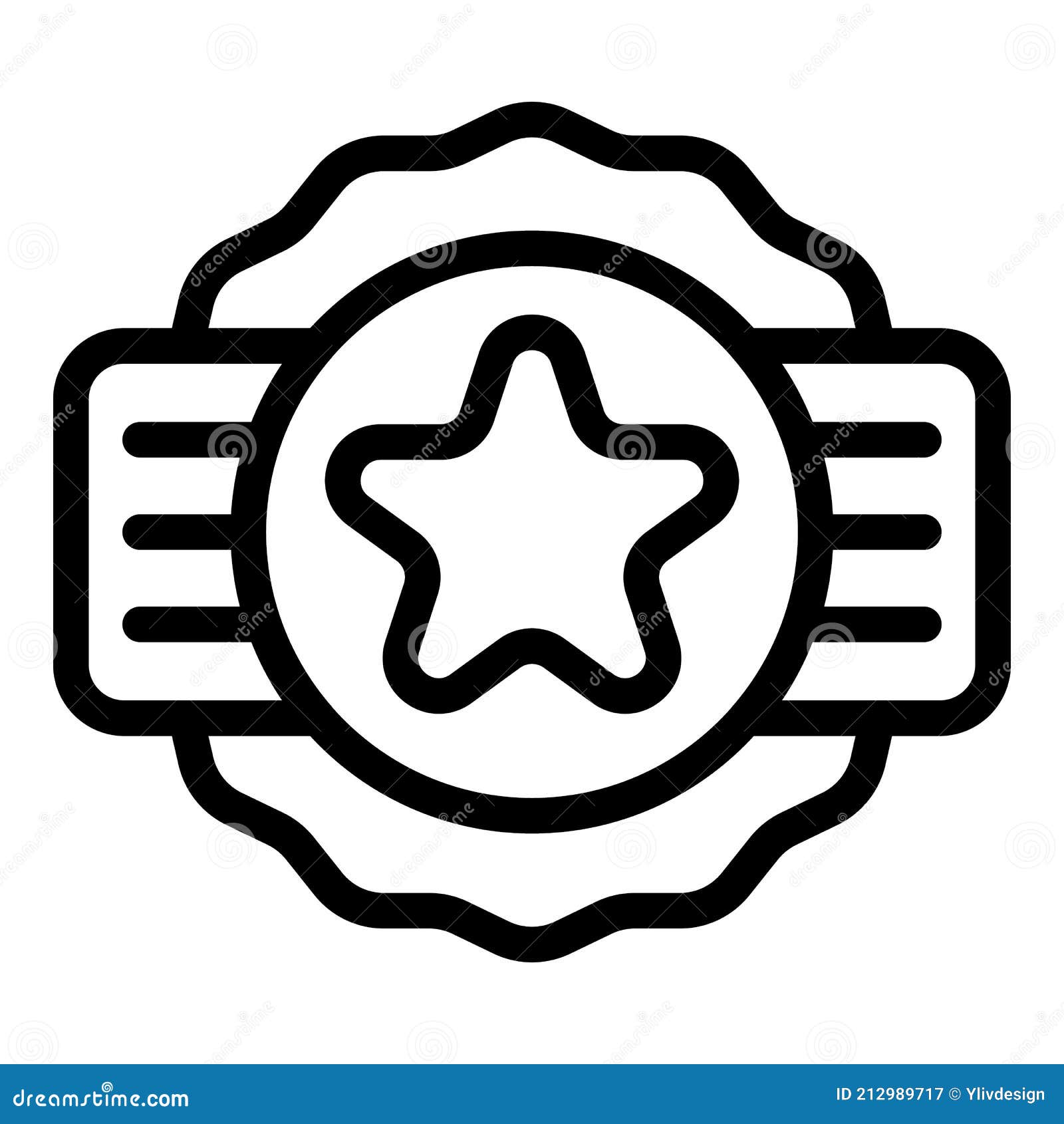 Olympic Prize Icon, Outline Style Stock Vector - Illustration of sport ...