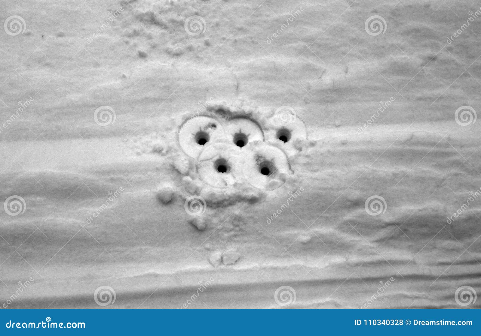 Olympic rings stock photo. Image of cold, snowy, asia - 110340328