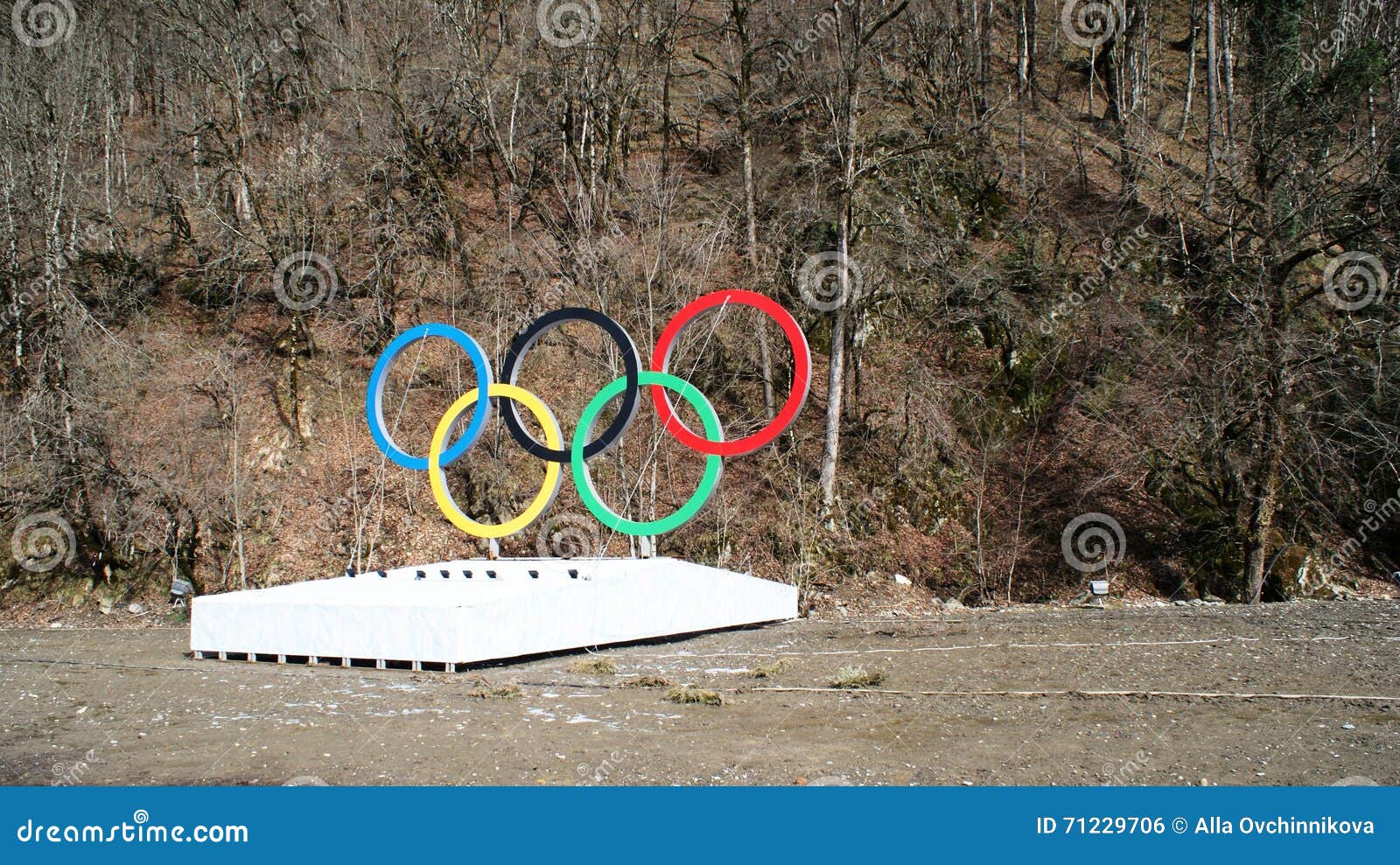 Olympic Rings in Sochi, Russia Editorial Photo - Image of cheerleader ...