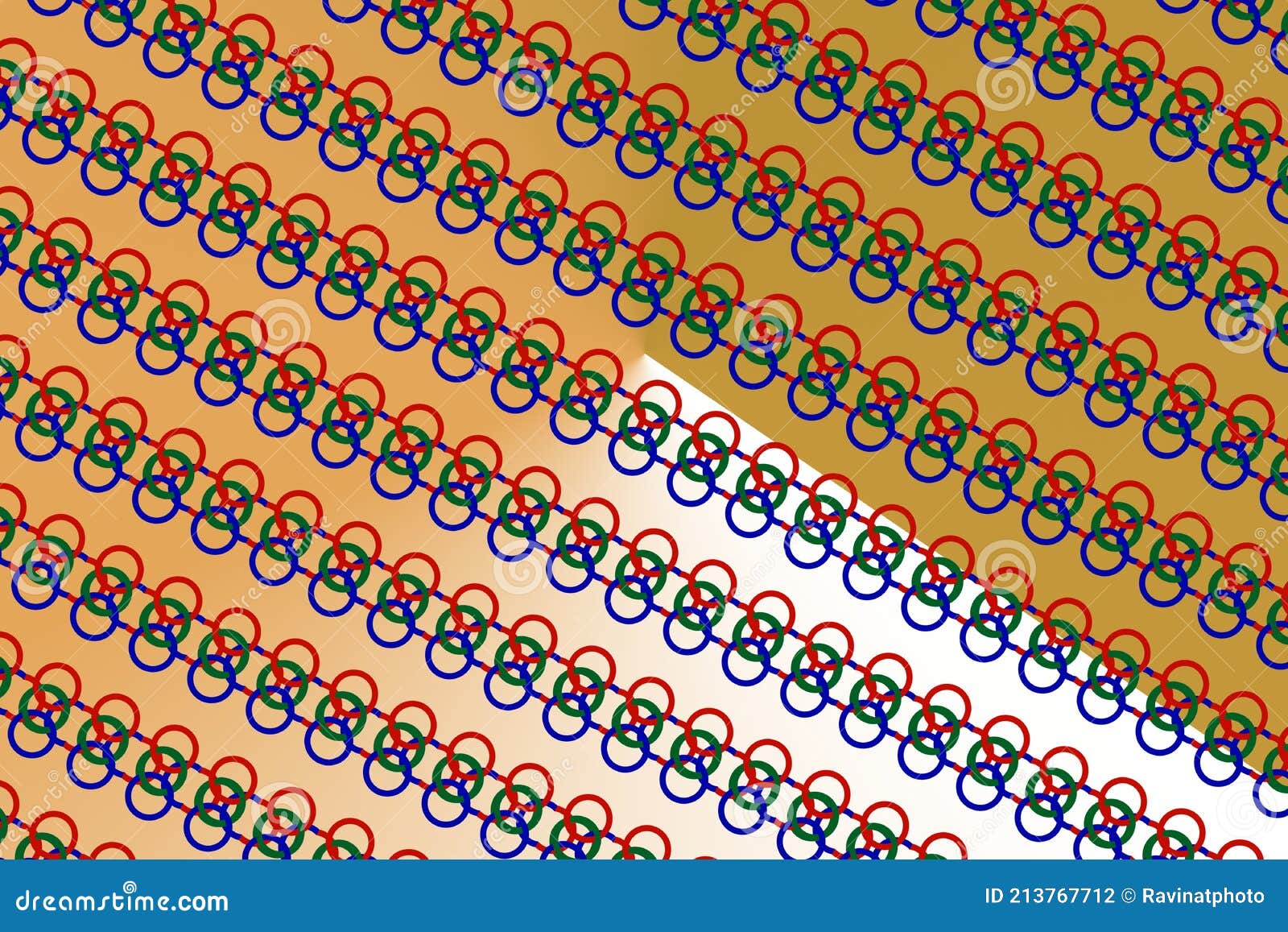 Olympic Rings Tightly Interlocked - Digital Pattern Background Stock ...