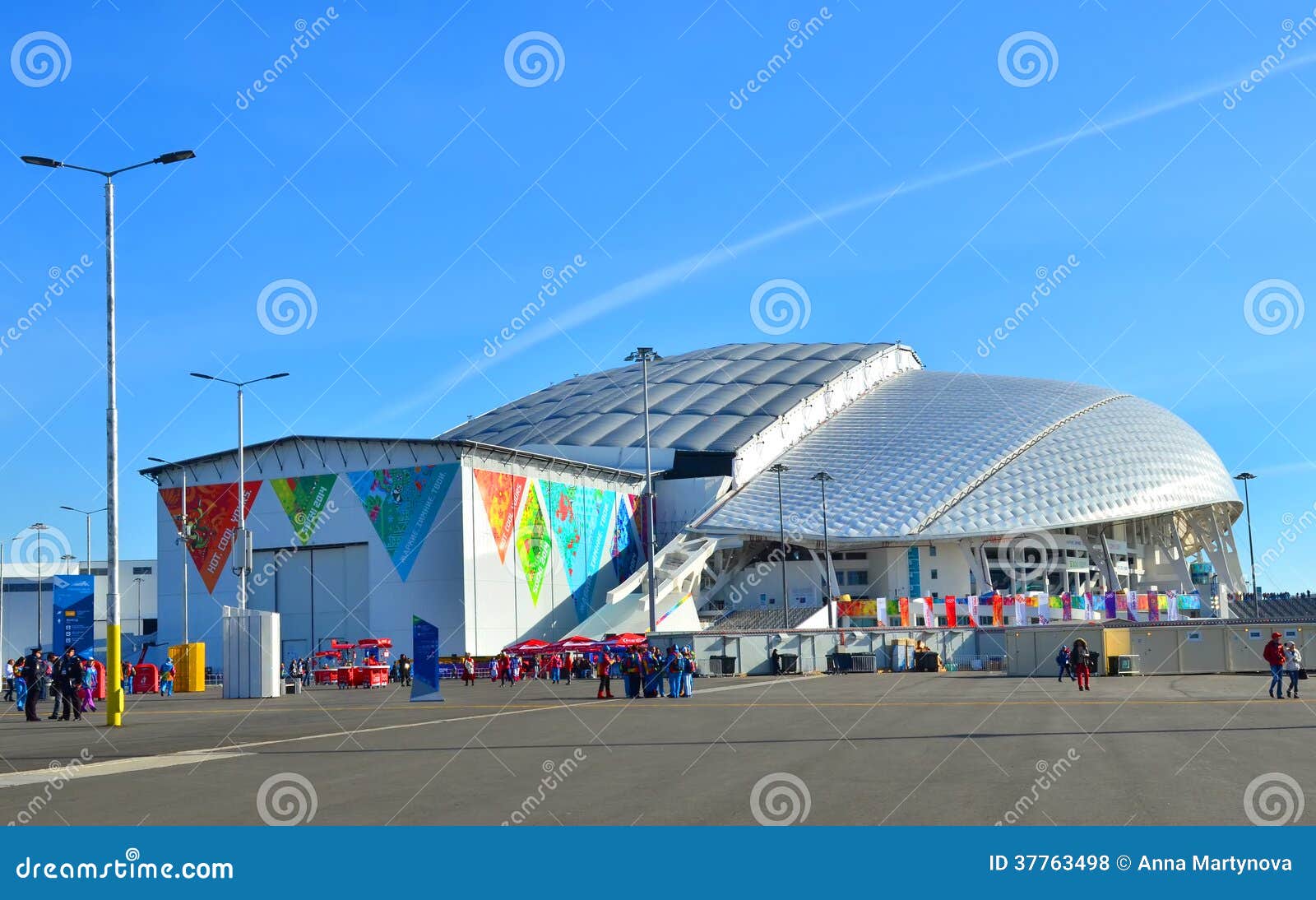 Olympic Stadium Fisht in Sochi, Russia Editorial Stock Photo - Image of ...