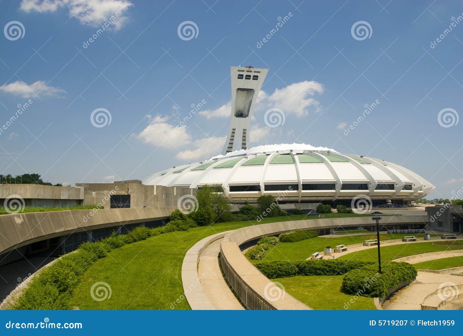 Olympic Stadium, Montreal editorial photography. Image of sports - 5719207
