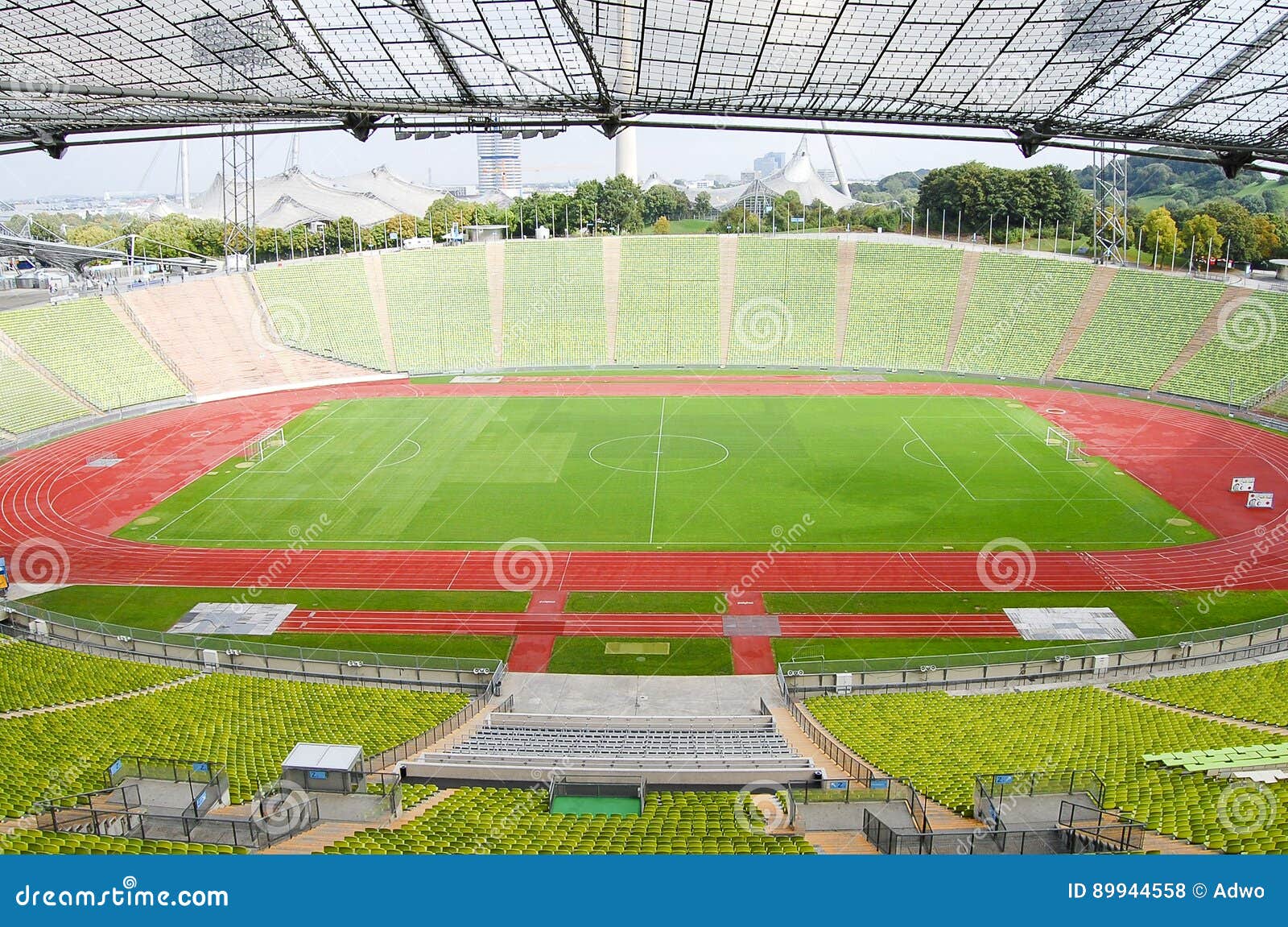 Olympic Stadium - Munich - Germany Stock Photo - Image of olympic ...