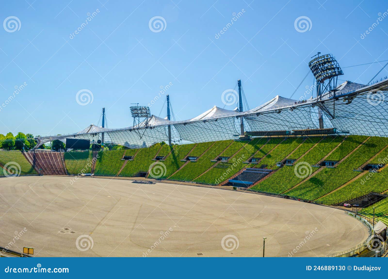The Olympic Stadium in Munich in Germany...IMAGE Stock Photo - Image of ...