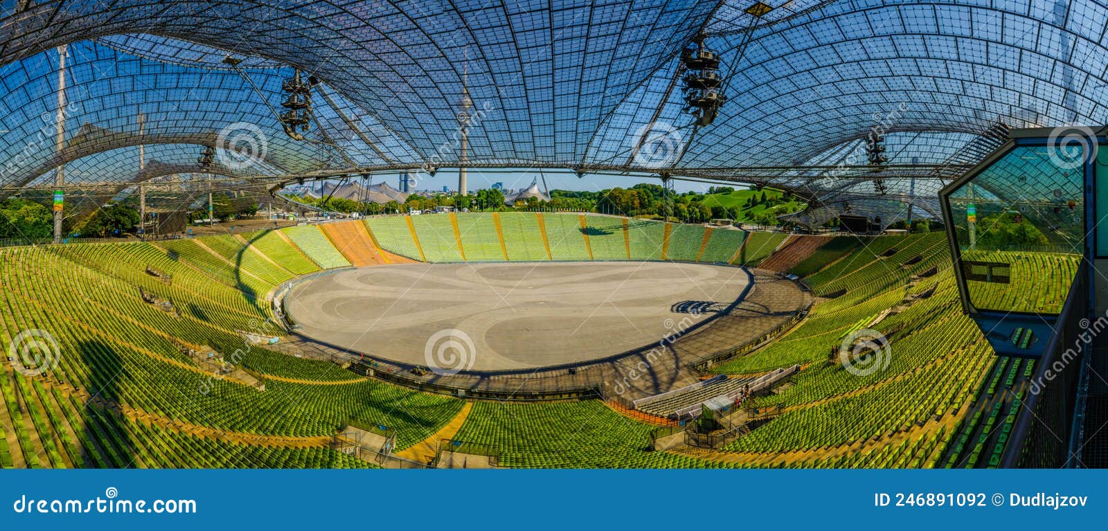 The Olympic Stadium in Munich in Germany...IMAGE Stock Photo - Image of ...