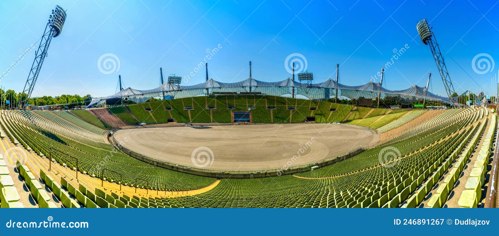 The Olympic Stadium in Munich in Germany...IMAGE Stock Image - Image of ...