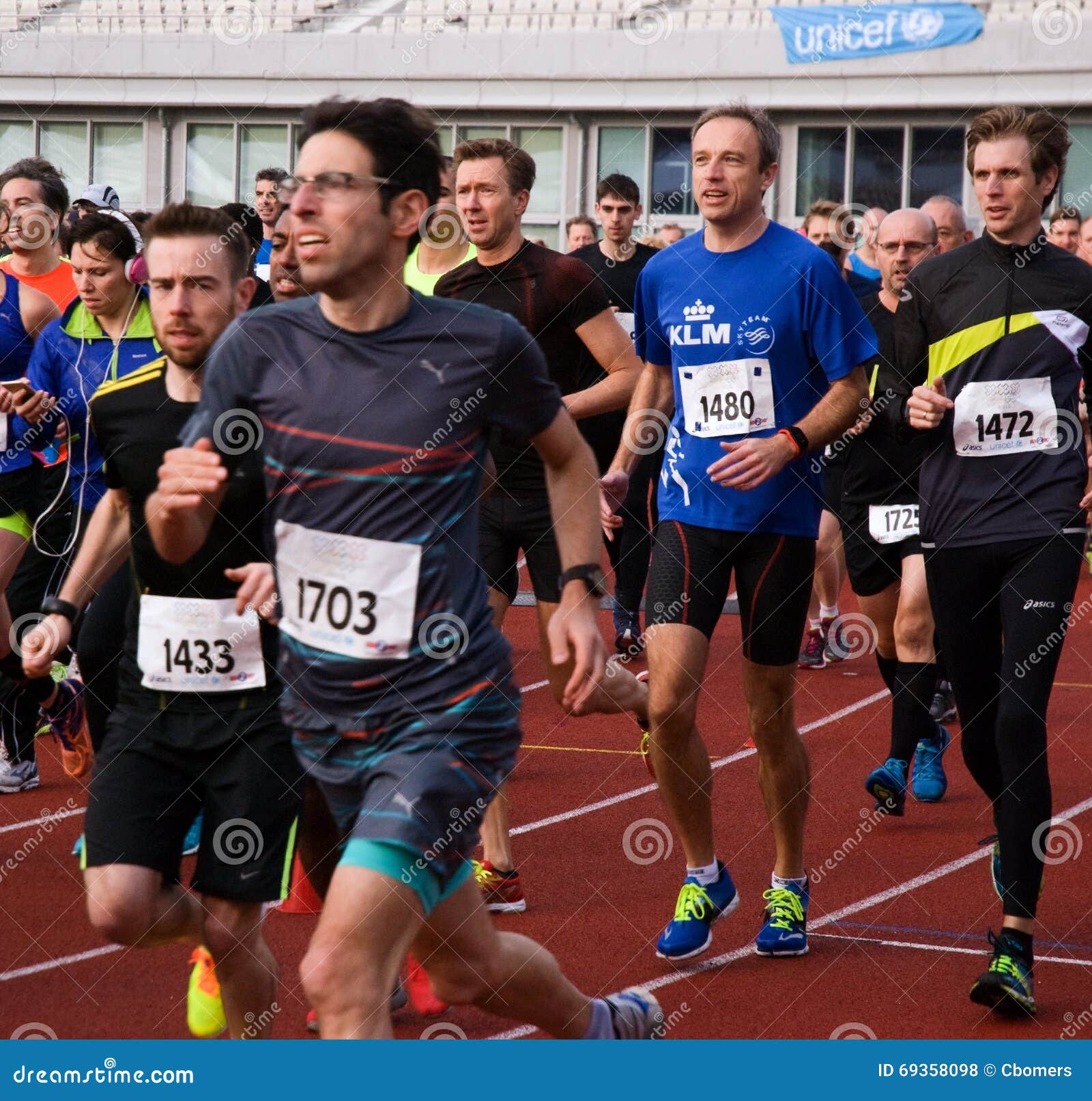 Olympic Stadium Running Event Editorial Stock Photo - Image of ...