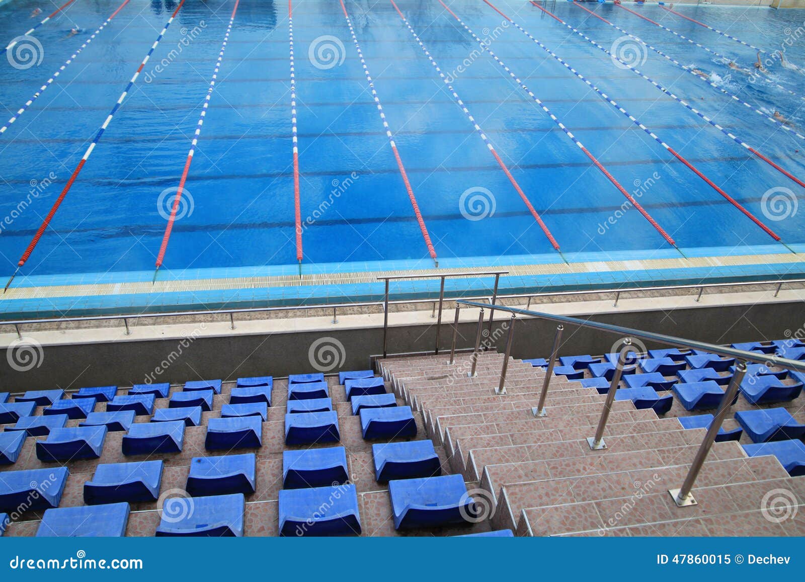 Olympic swimming pool stock image. Image of recreation - 47860015
