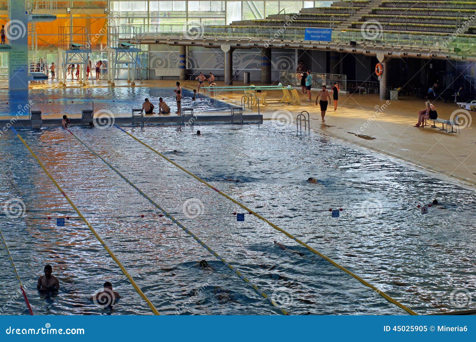 Olympic swimming pool editorial image. Image of breaststroke - 45025905
