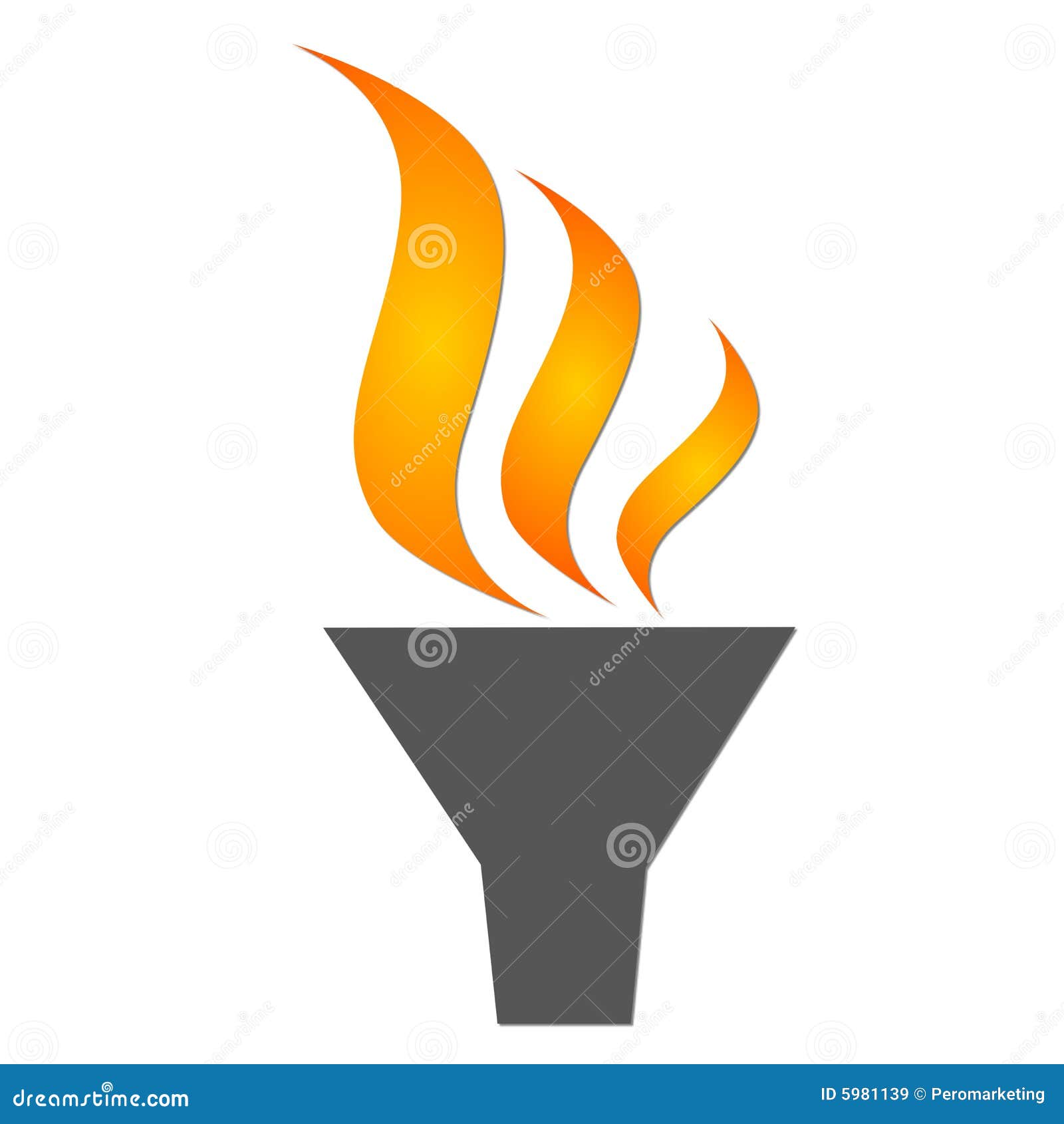 Torch Flames Clipart Image