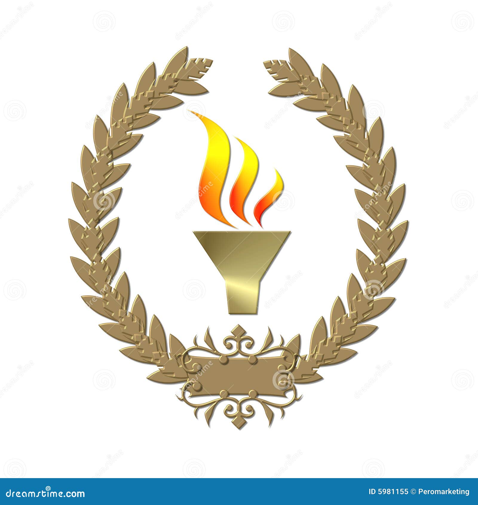 Olympic Torch Design stock illustration. Illustration of games - 5981155