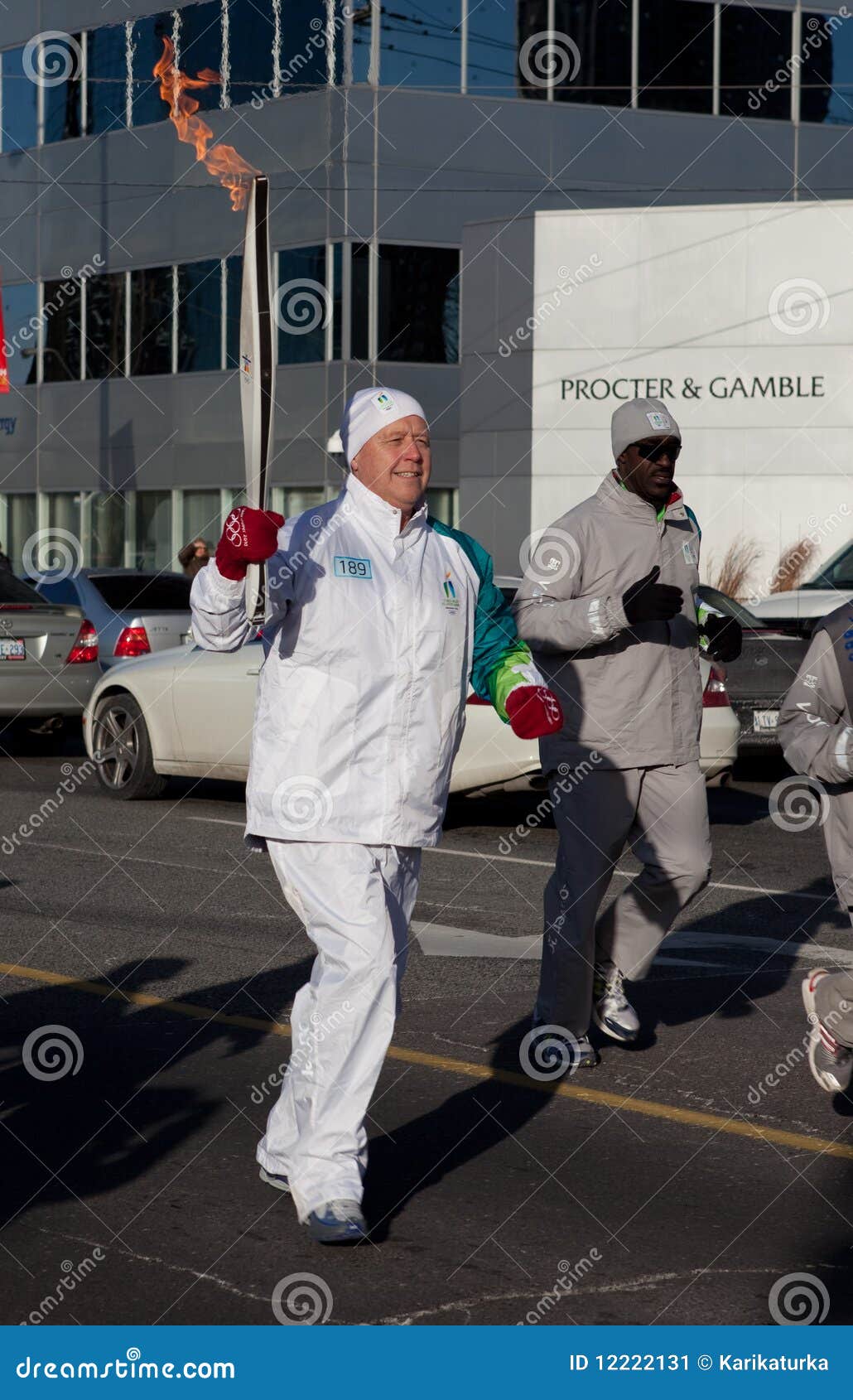 Olympic Torch Handover Ceremon Editorial Photo | CartoonDealer.com #4741221