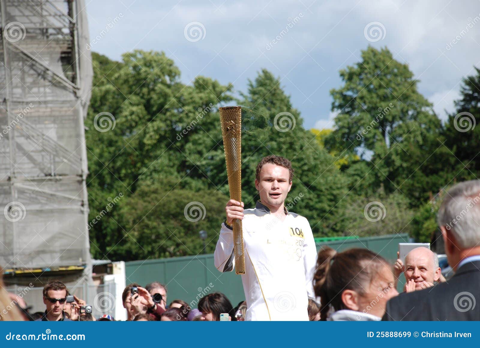 Olympic Torch Relay Editorial Photo | CartoonDealer.com #25888699