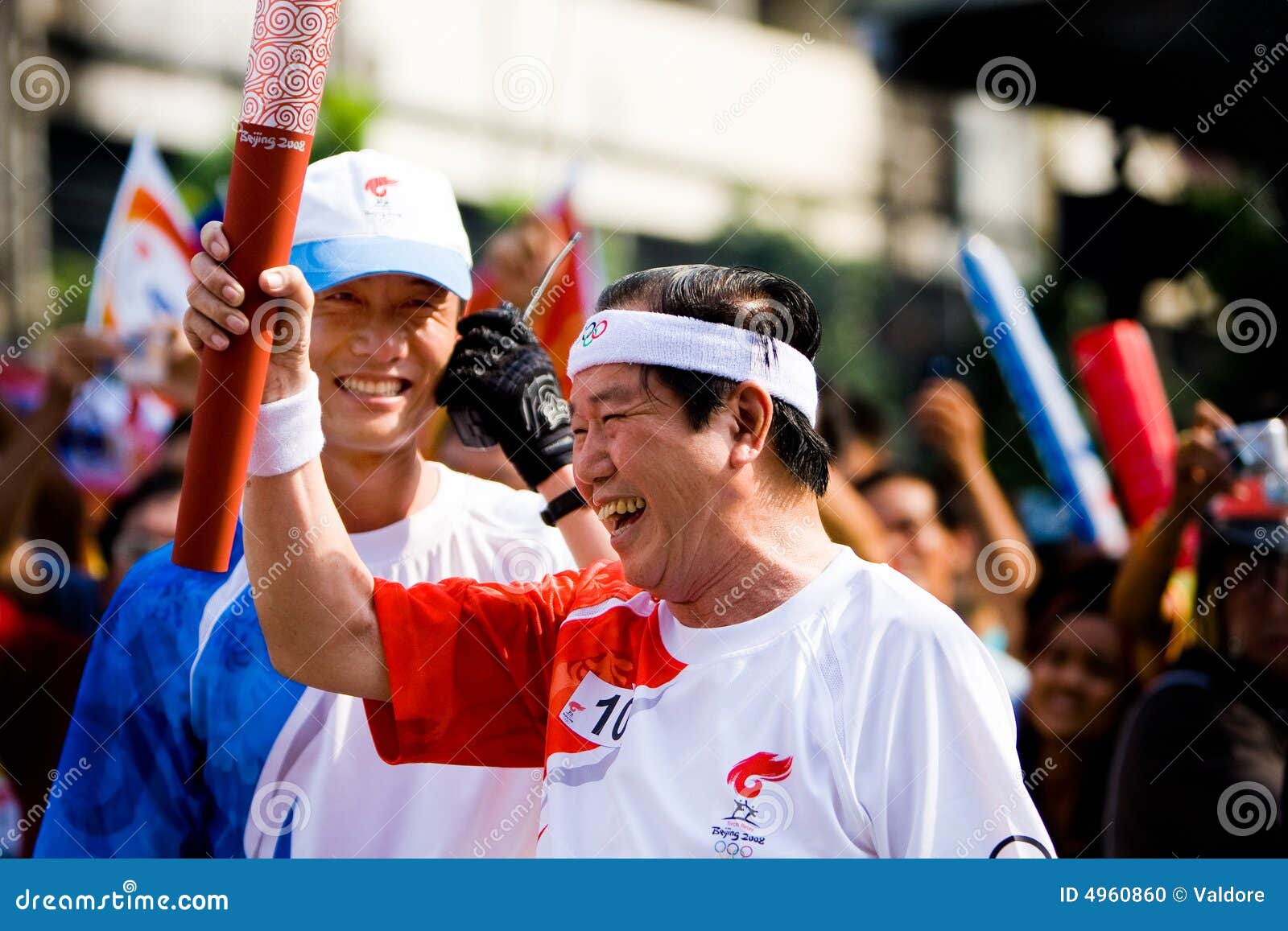 Olympic Torch Relay editorial image. Image of sport, flag - 4960860