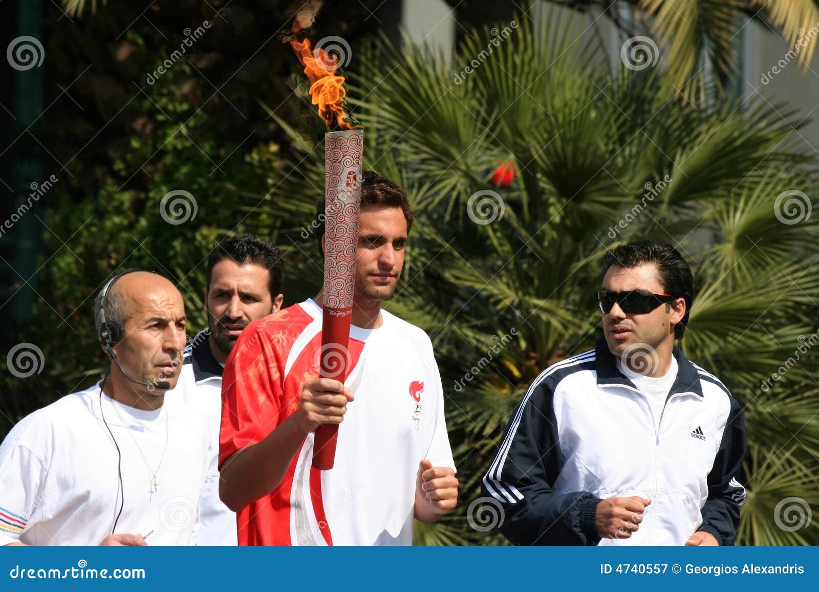 Olympic Torch Relay in Athens Editorial Photography - Image of sports ...