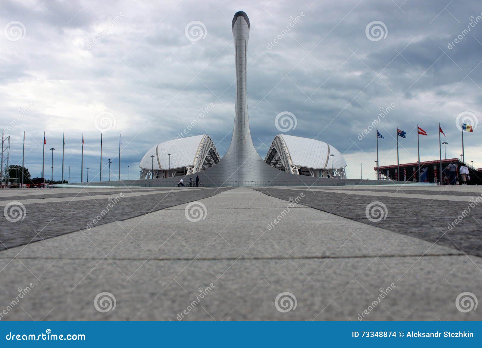 Olympic torch editorial stock image. Image of sport, grey - 73348874