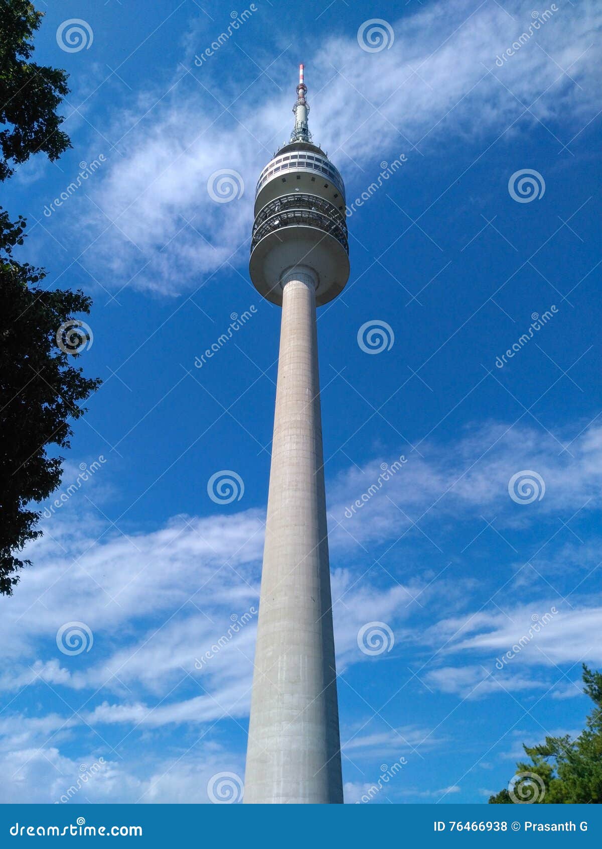 Olympic tower Munich stock photo. Image of olympic, tall - 76466938