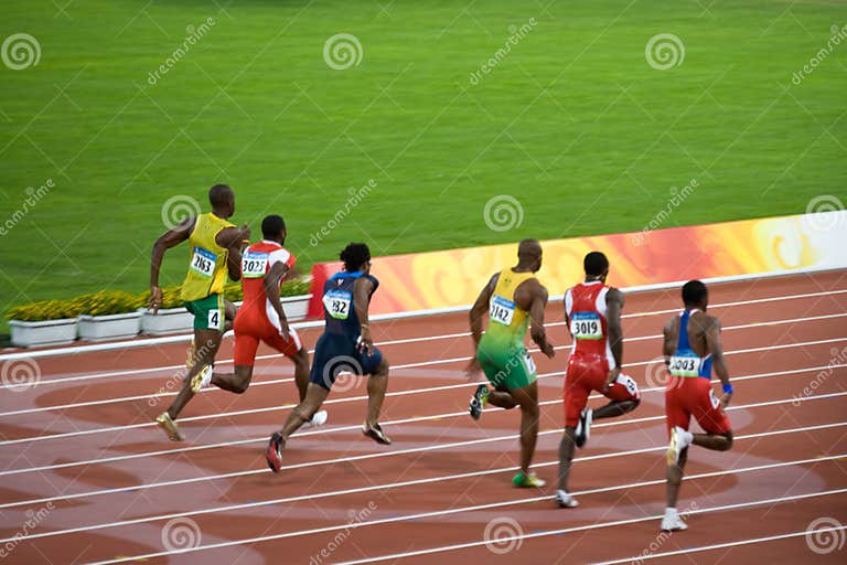 Olympics Mens 100-meter Sprint Editorial Photo - Image of athletics ...