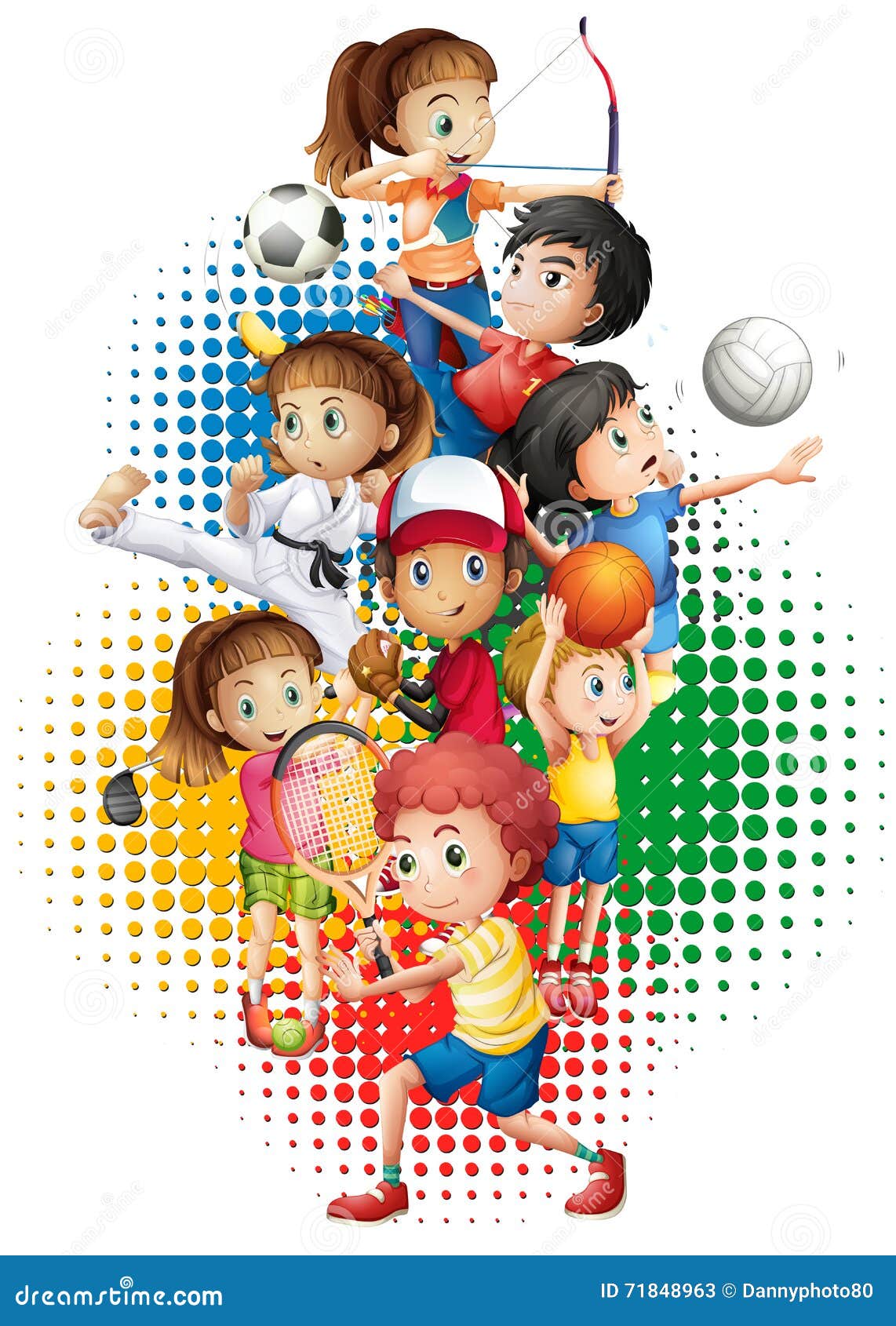 Many Sports Stock Illustrations – 2,182 Many Sports Stock Illustrations ...