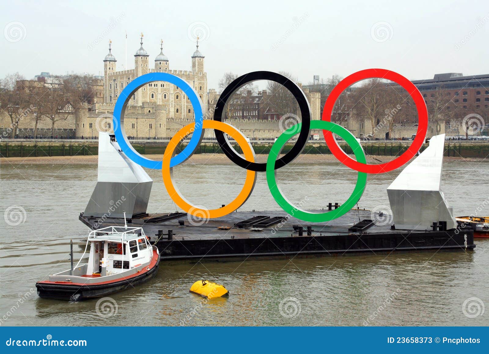 Olympische Ringe redaktionelles stockfoto. Bild von sport - 23658373