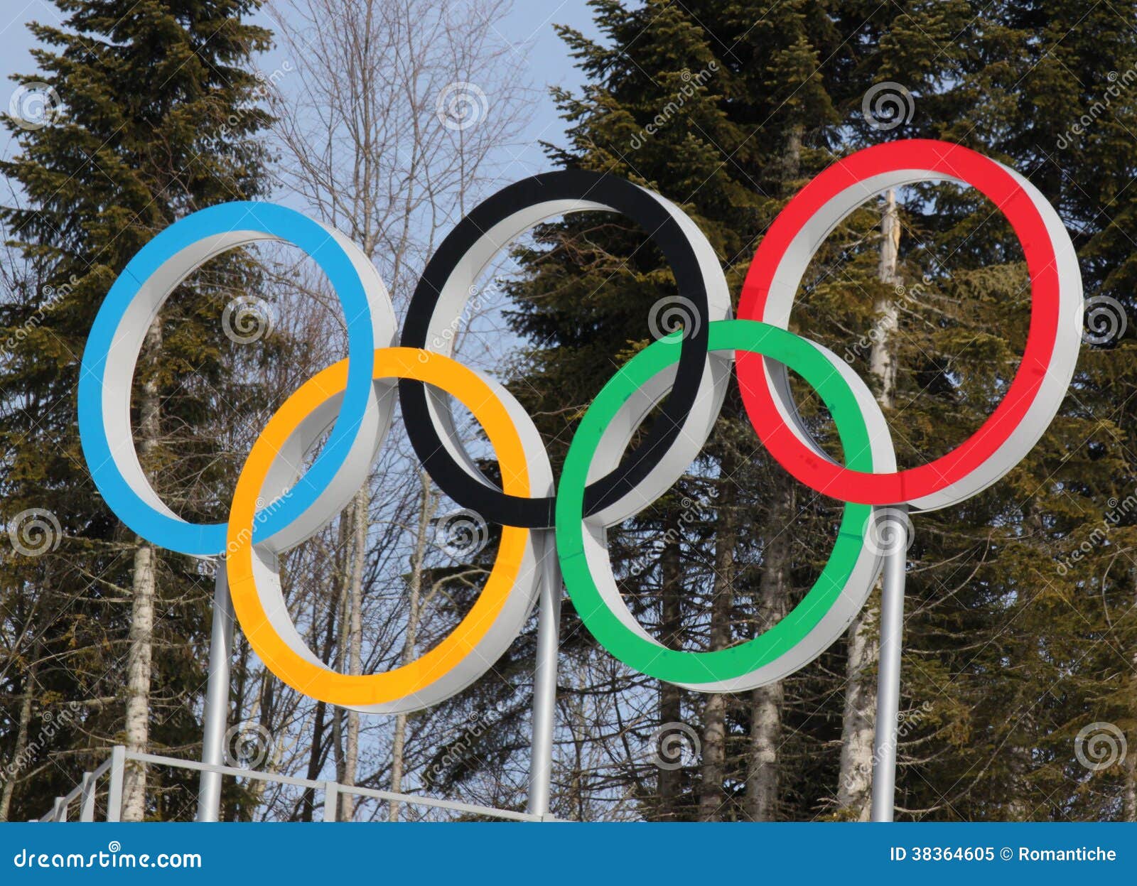 Olympische Ringe redaktionelles bild. Bild von zeichen - 38364605