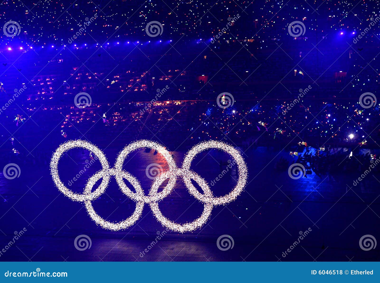 Olympische Ringe redaktionelles stockfoto. Bild von sport - 6046518