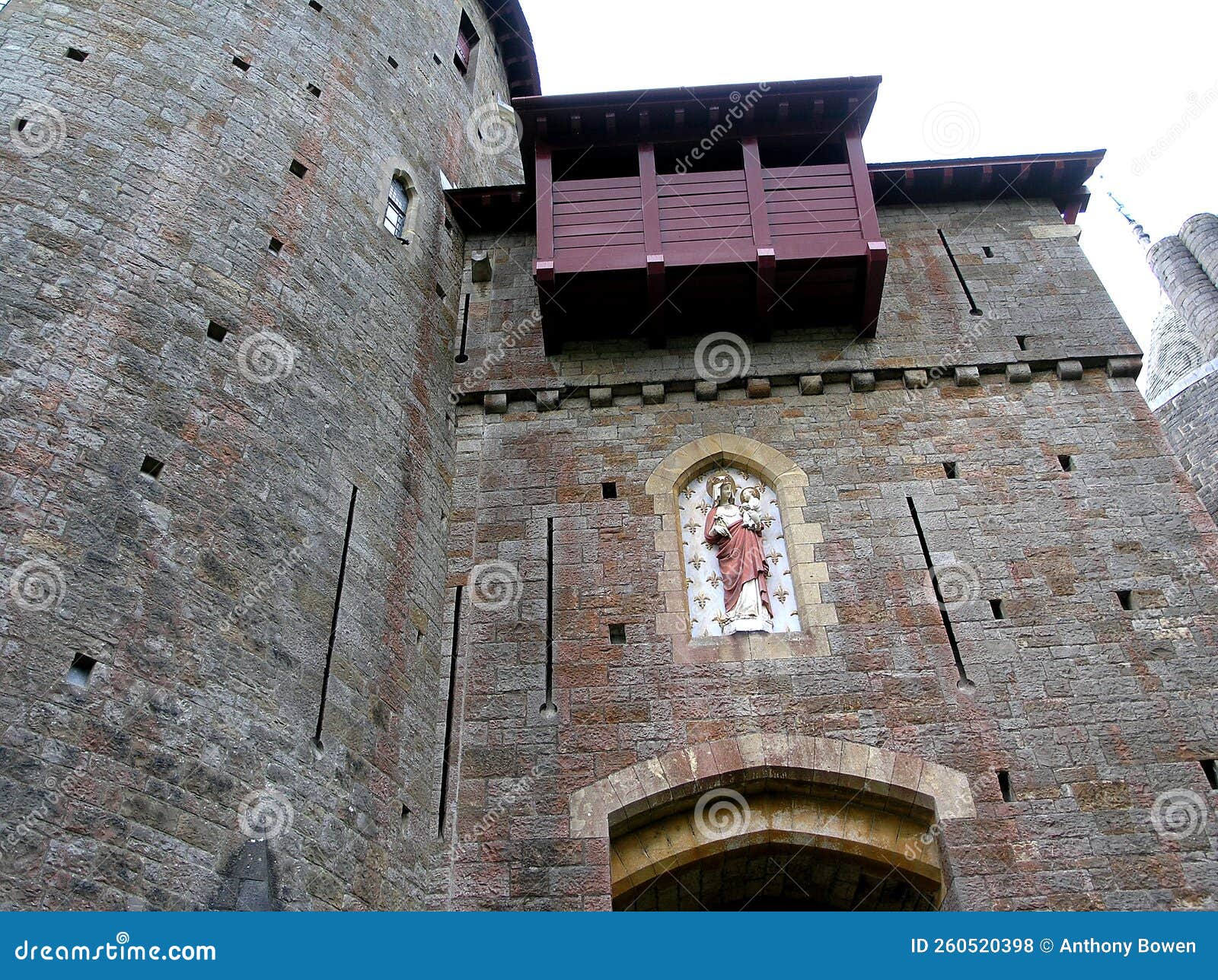 Castell Coch In South Wales. Restored In 1870 It Was Built On The ...