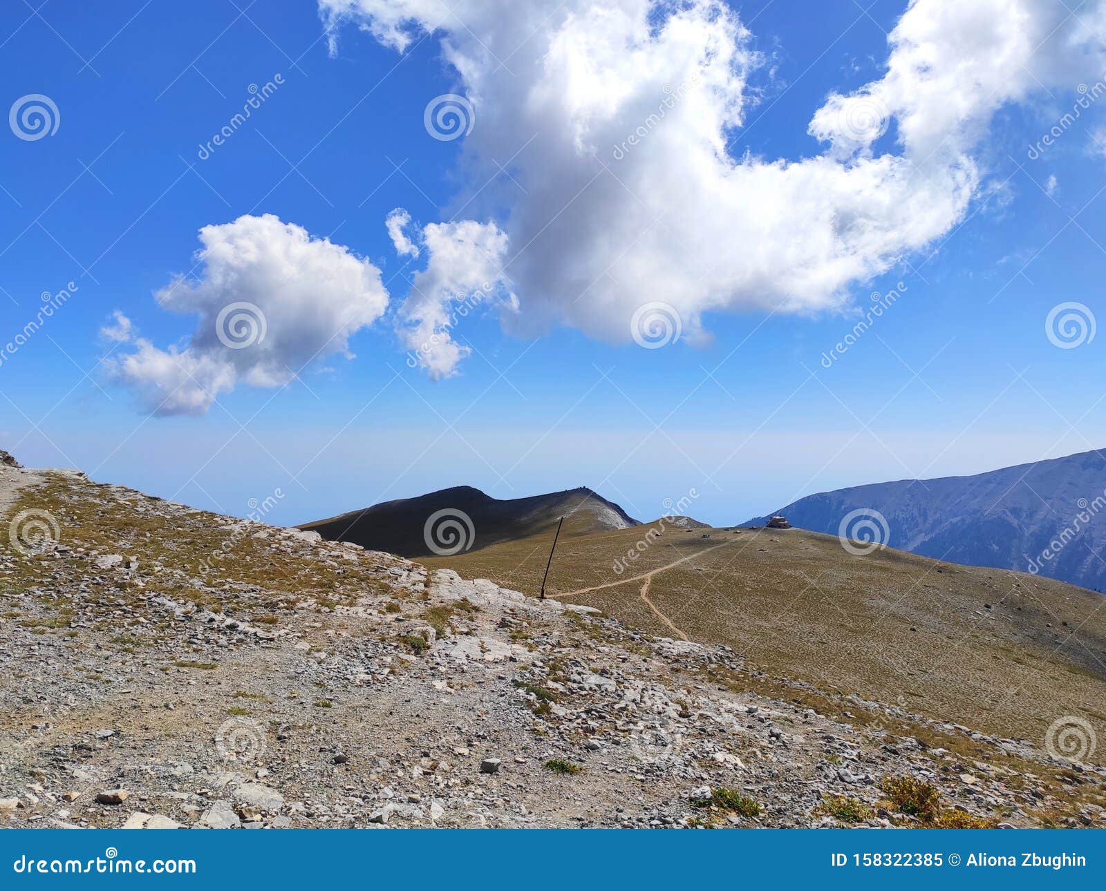 Olympus mountain stock image. Image of olympus, view - 158322385