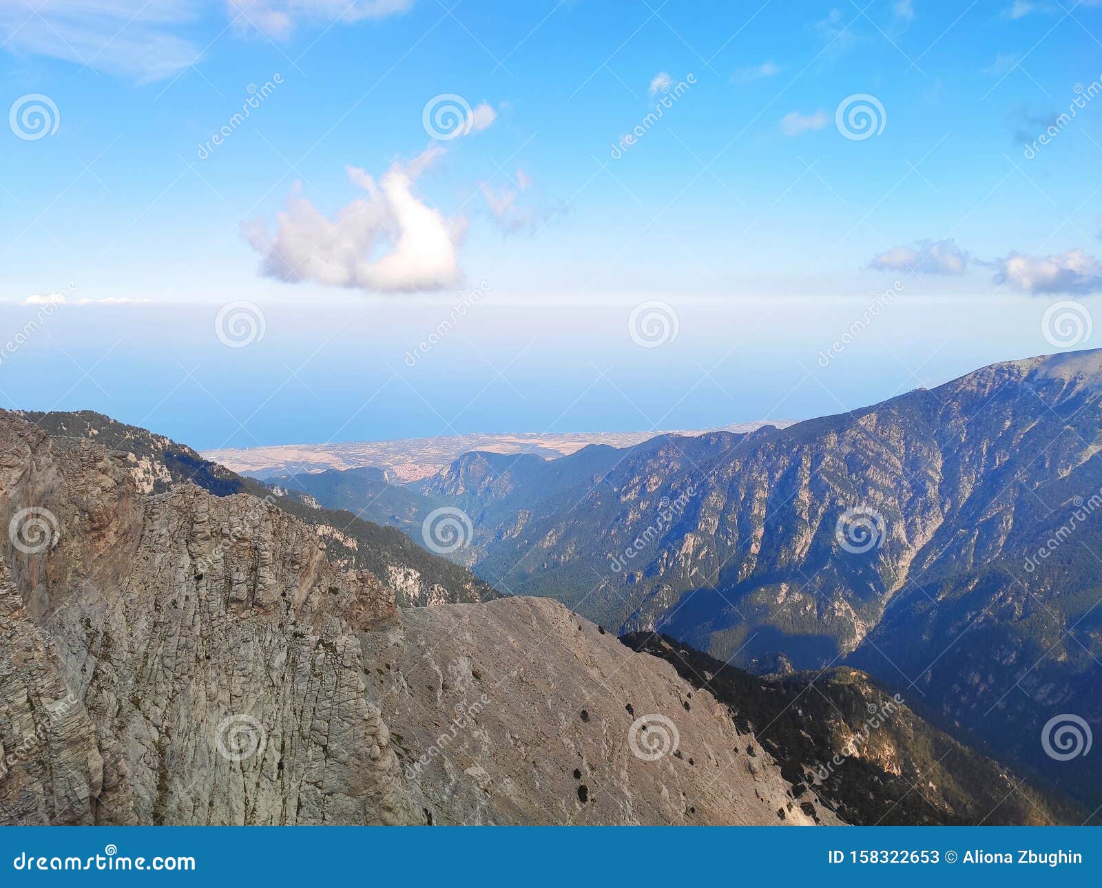 Olympus mountain stock image. Image of olympus, greece - 158322653