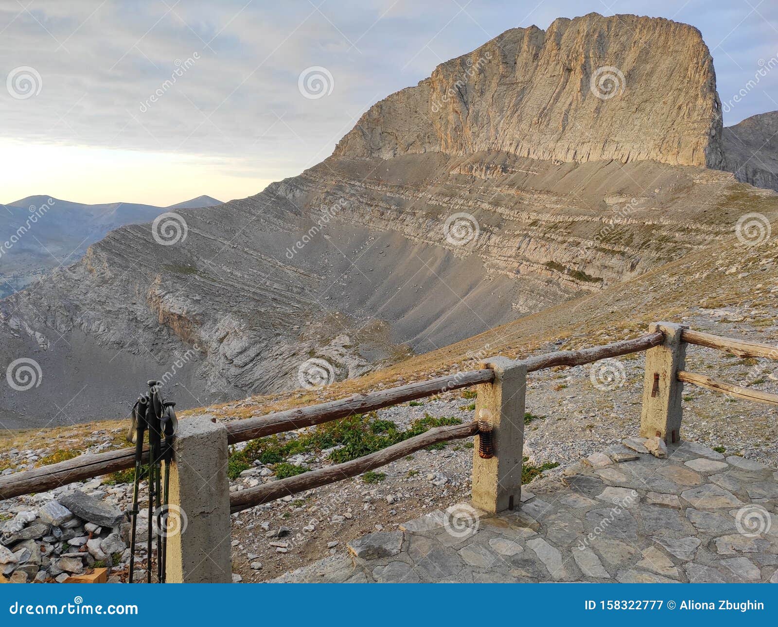 Olympus mountain stock image. Image of forest, olympus - 158322777