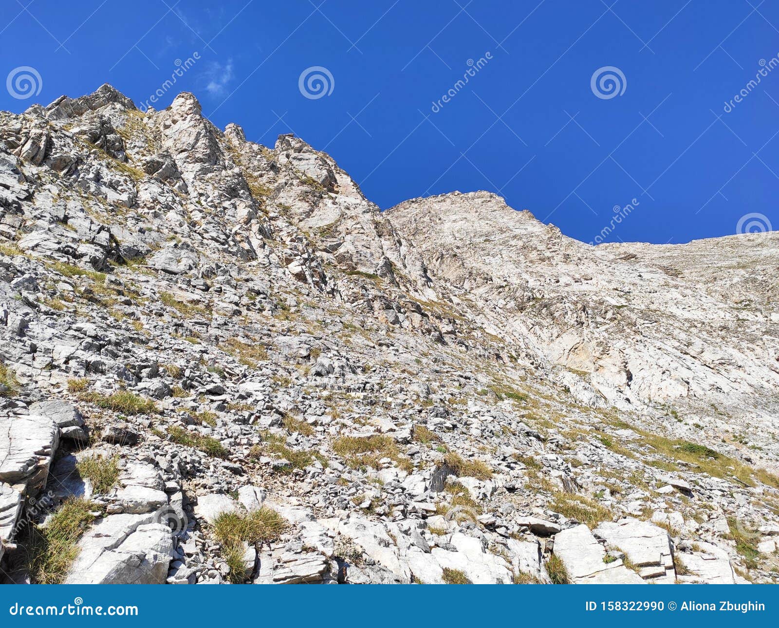 Olympus mountain stock photo. Image of view, mountain - 158322990