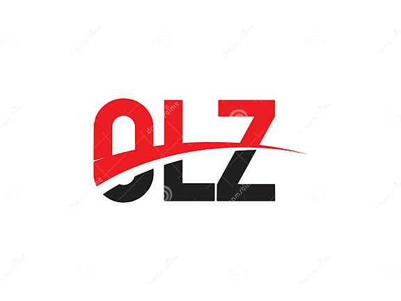 OLZ Letter Initial Logo Design Vector Illustration Stock Vector ...