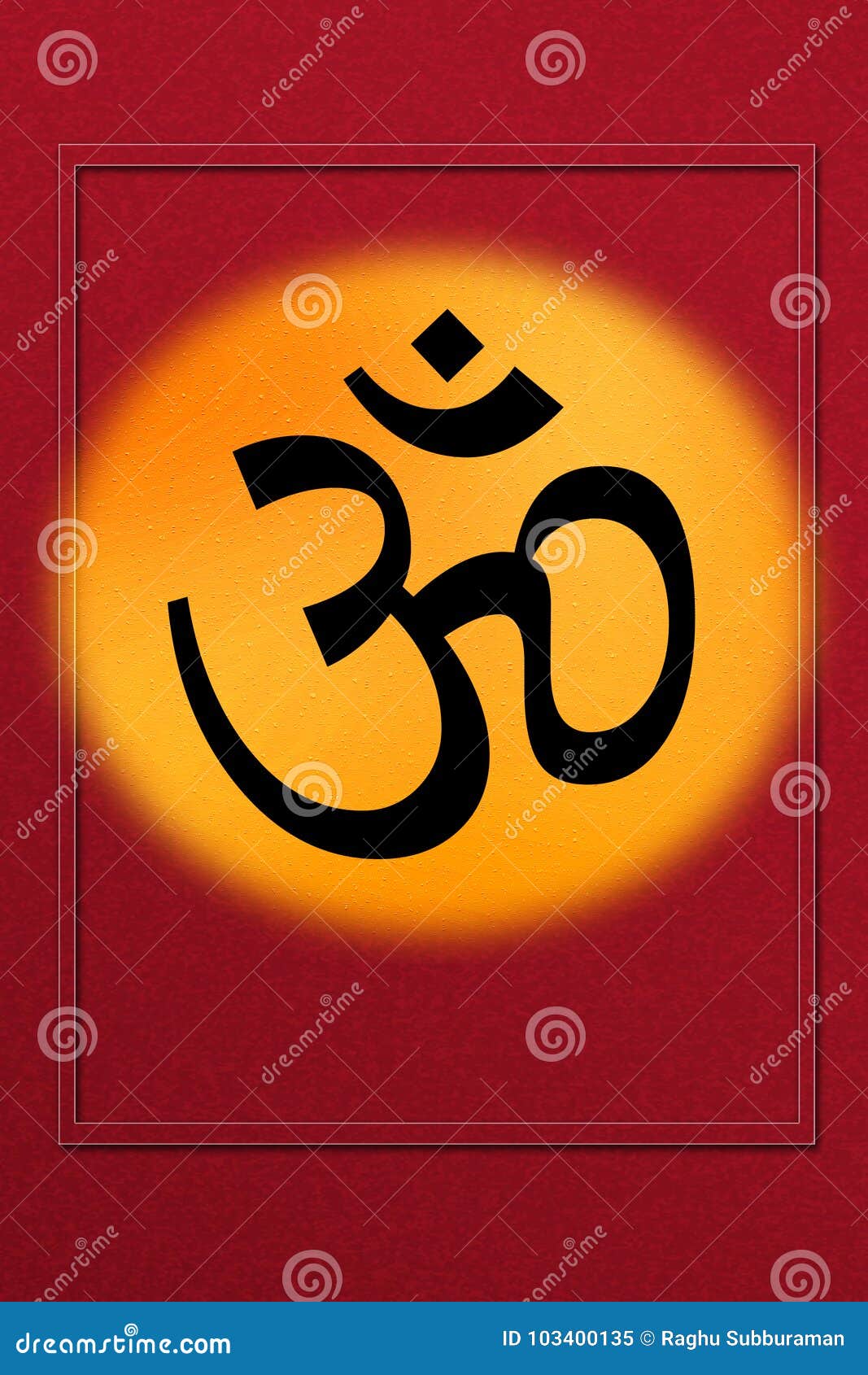 Om/Aum - Symbool Van Hindoeïsme Stock Afbeelding - Image of hindoeïsme ...