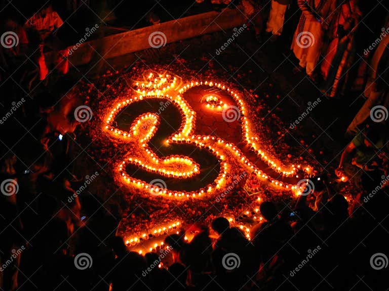 OM Lamps editorial photography. Image of indian, creativity - 3590747