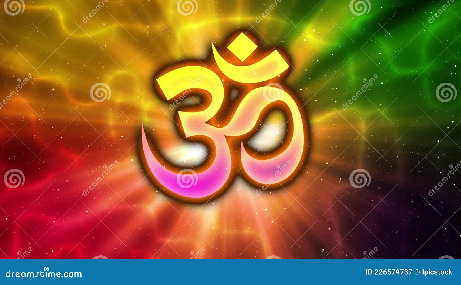 Om Symbol Animation Wallpaper