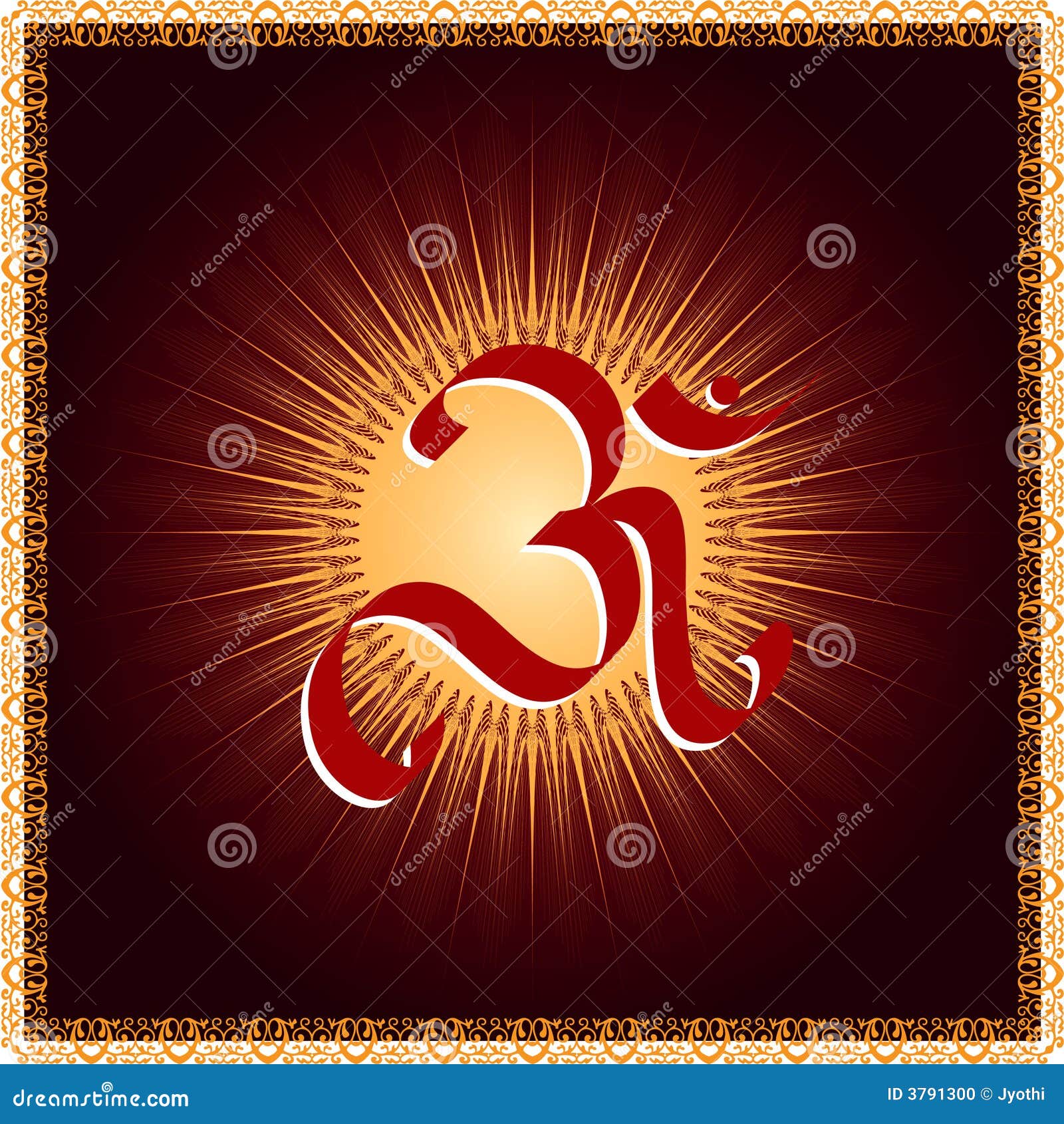 OM symbool stock illustratie. Illustration of achtergrond - 3791300